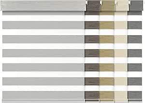 Amazon.com: MoDanCeQ No Drill,No Tools Zebra Blinds for Windows,Cordless,Quick 30 Second ...