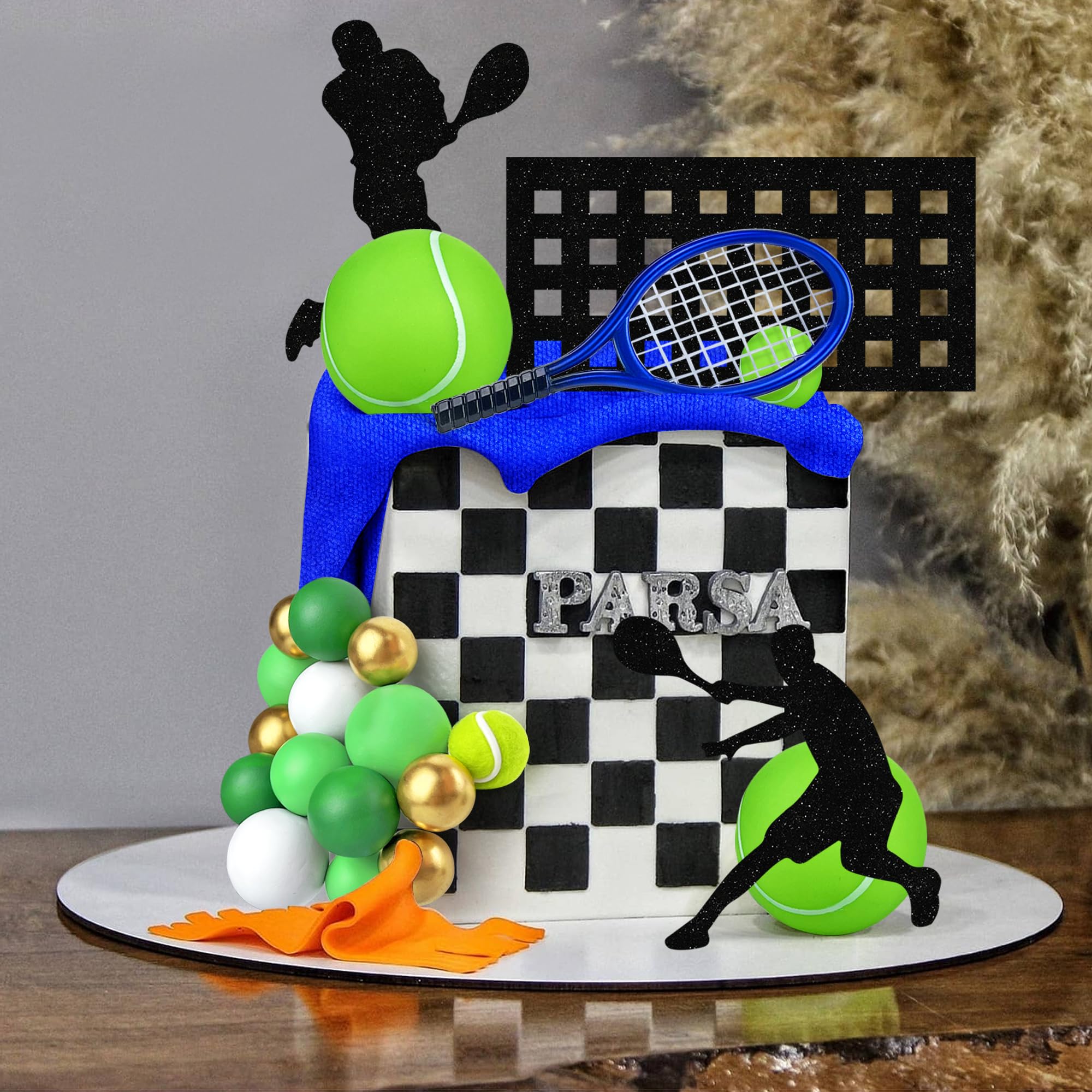 Snapklik.com : 23 PCS Tennis Cake Toppers Sports Ball Cake Decorations ...