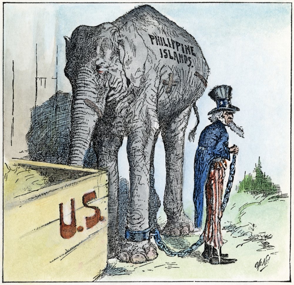 Imperialism Political Cartoons Uncle Sam Political Cartoon U.S. Uncle