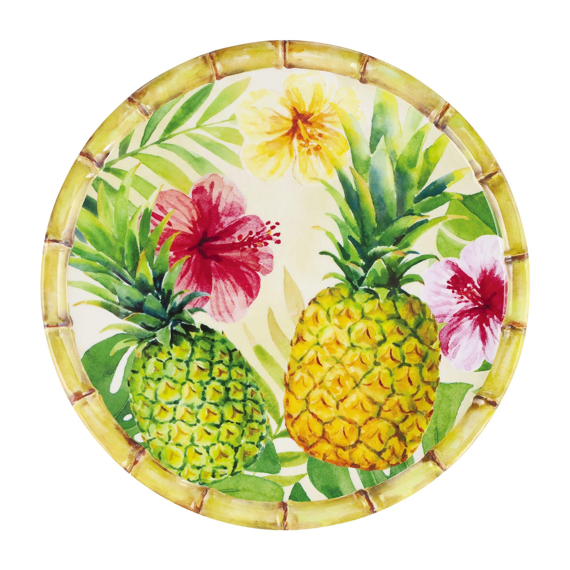 Snapklik.com : UPware 12 Piece Pineapple Melamine Dinnerware Sets