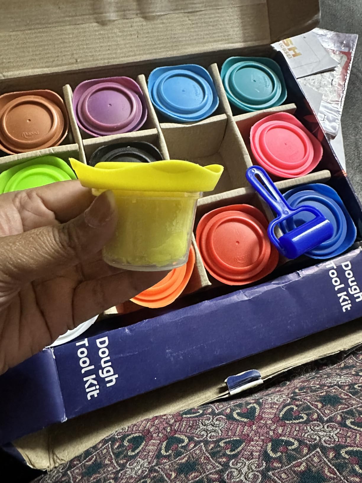 Maped Modelling Dough 50gm* 12 Shades with Tools | Dough Clay| Clay ...