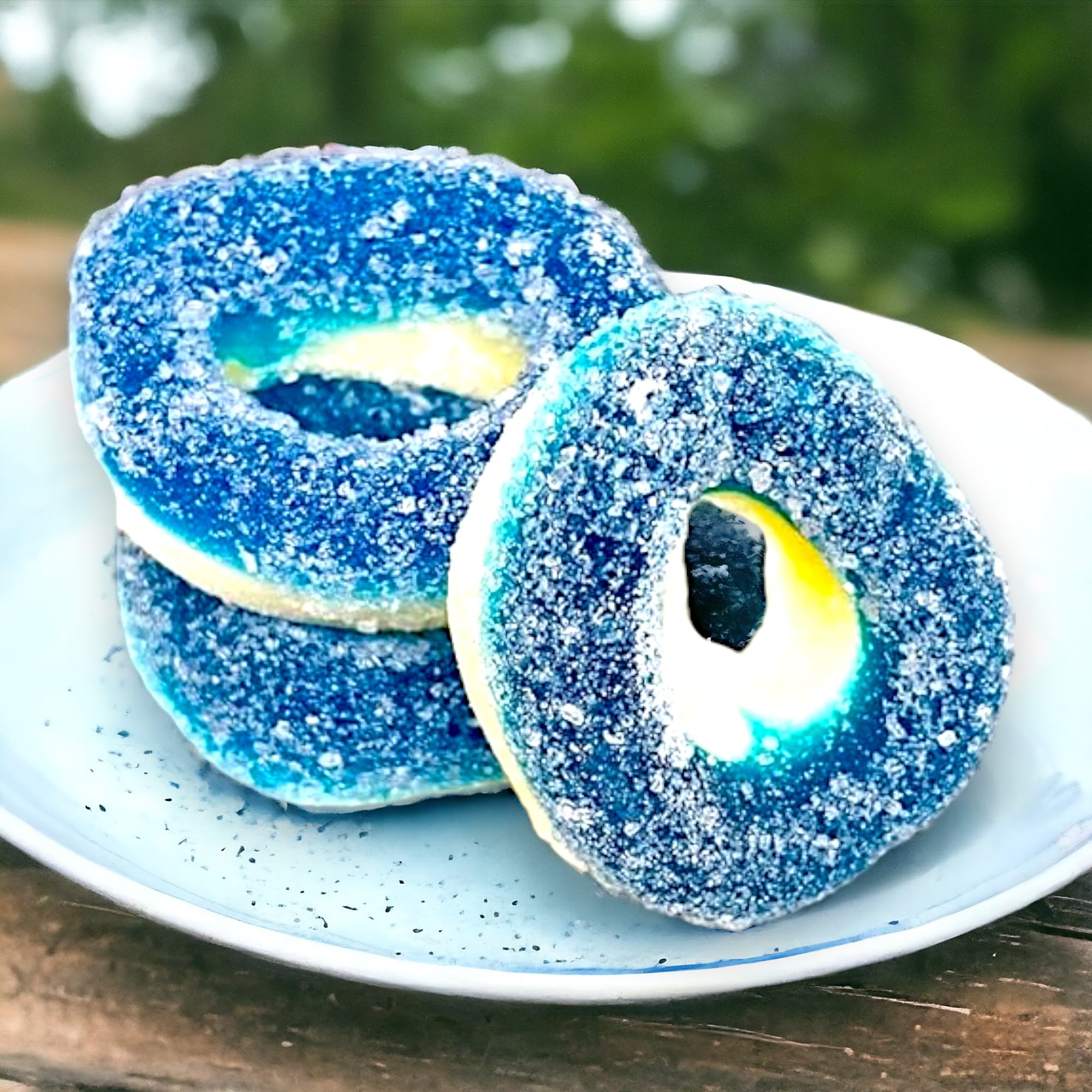 Snapklik.com : Premium Blue Raspberry Rings -1.5 Lbs Delicious Blue ...