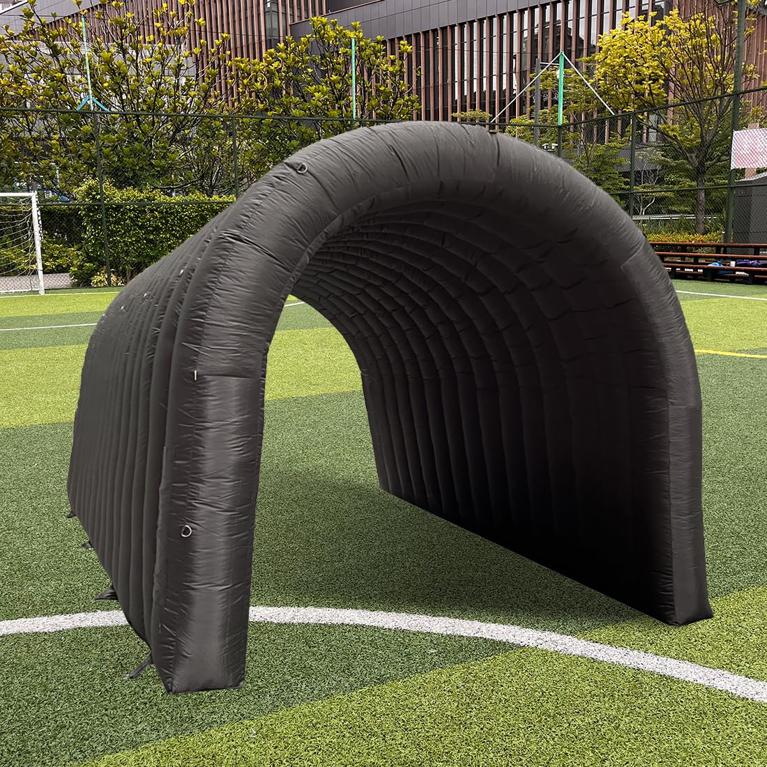 Vinfgoes Inflatable Tunnel Sports Tunnel Entrance with Built-in Blower ...