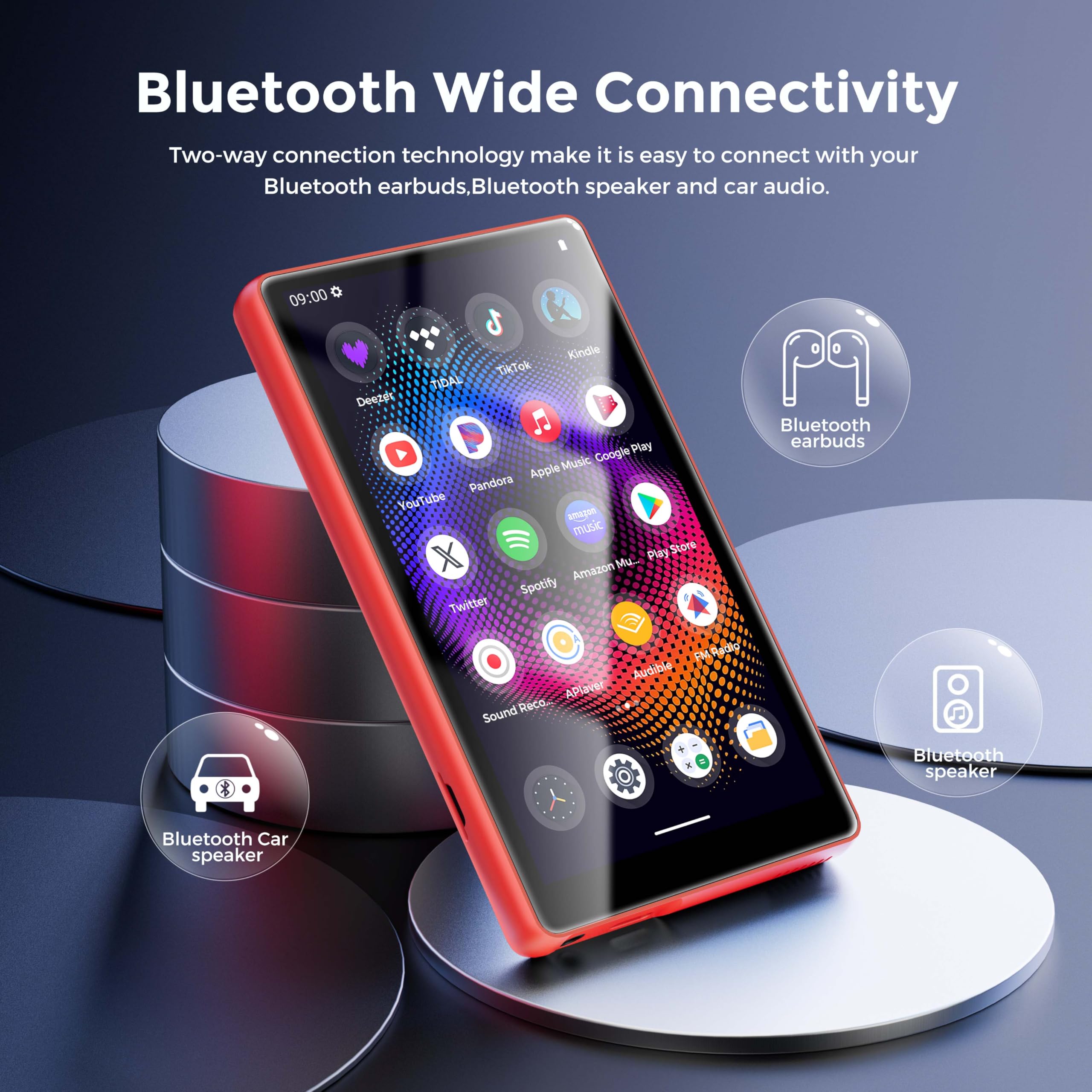 128GB MP3 Player with Blu...B0DRYQP32V | Encarguelo.com.ve