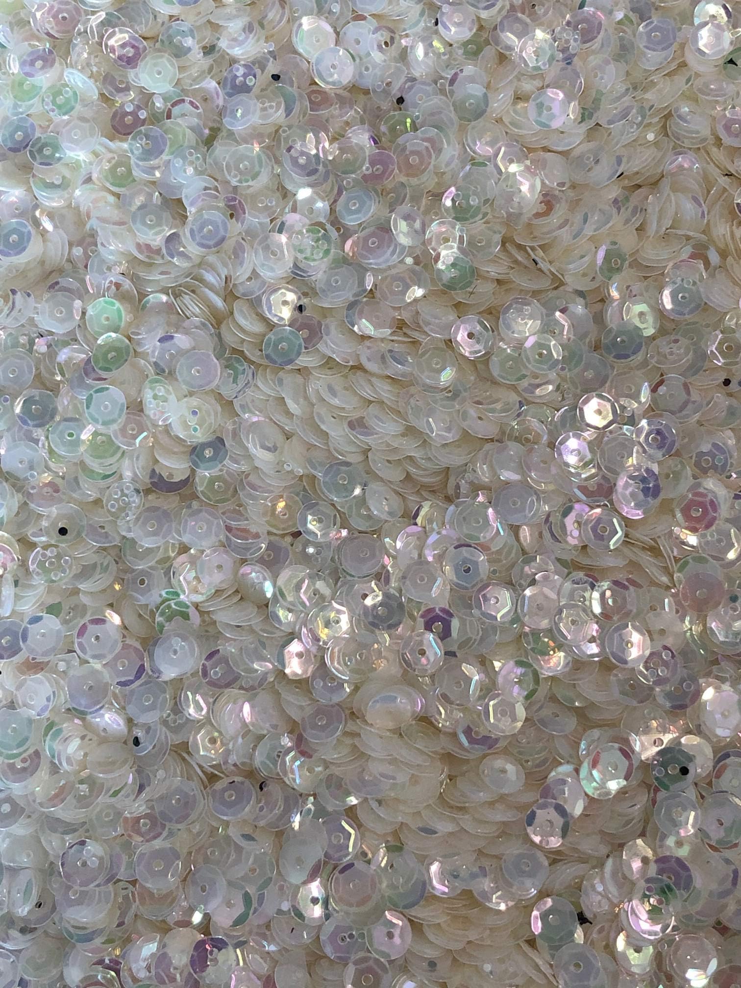 Amazon.com: FAZHBARY 6 MM White Sequins Bulk Small Loose Cupped Sequins ...
