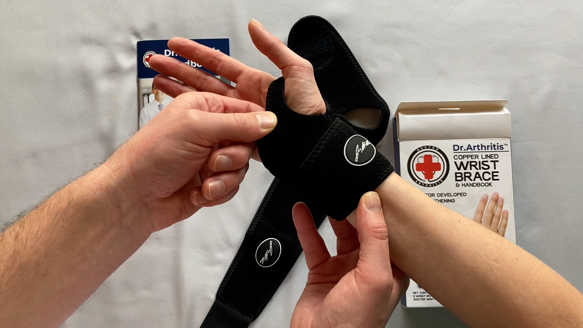 Watch Dr. Arthritis Wrist Brace Detailed Review on Amazon Live