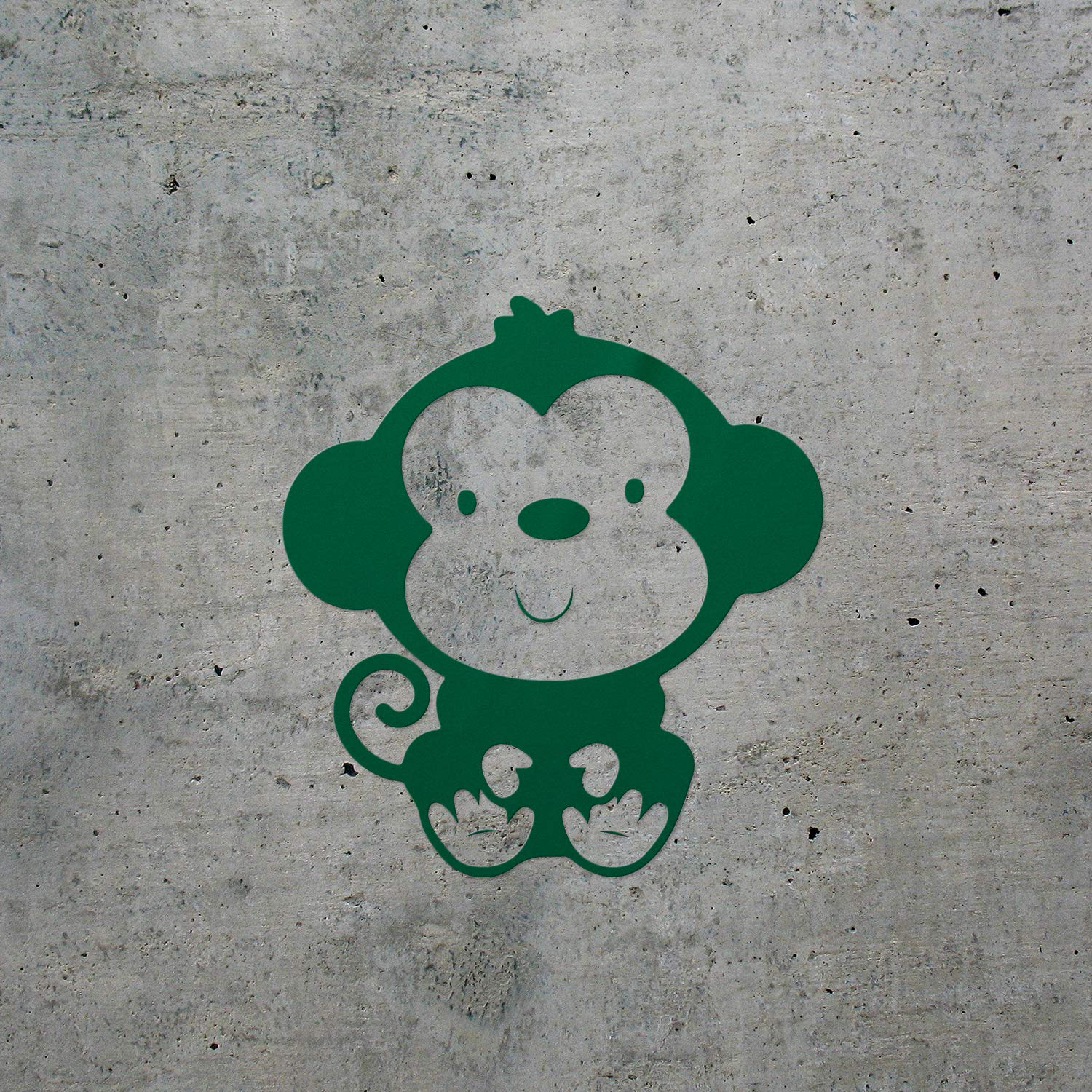 Cute Monkey Silhouette