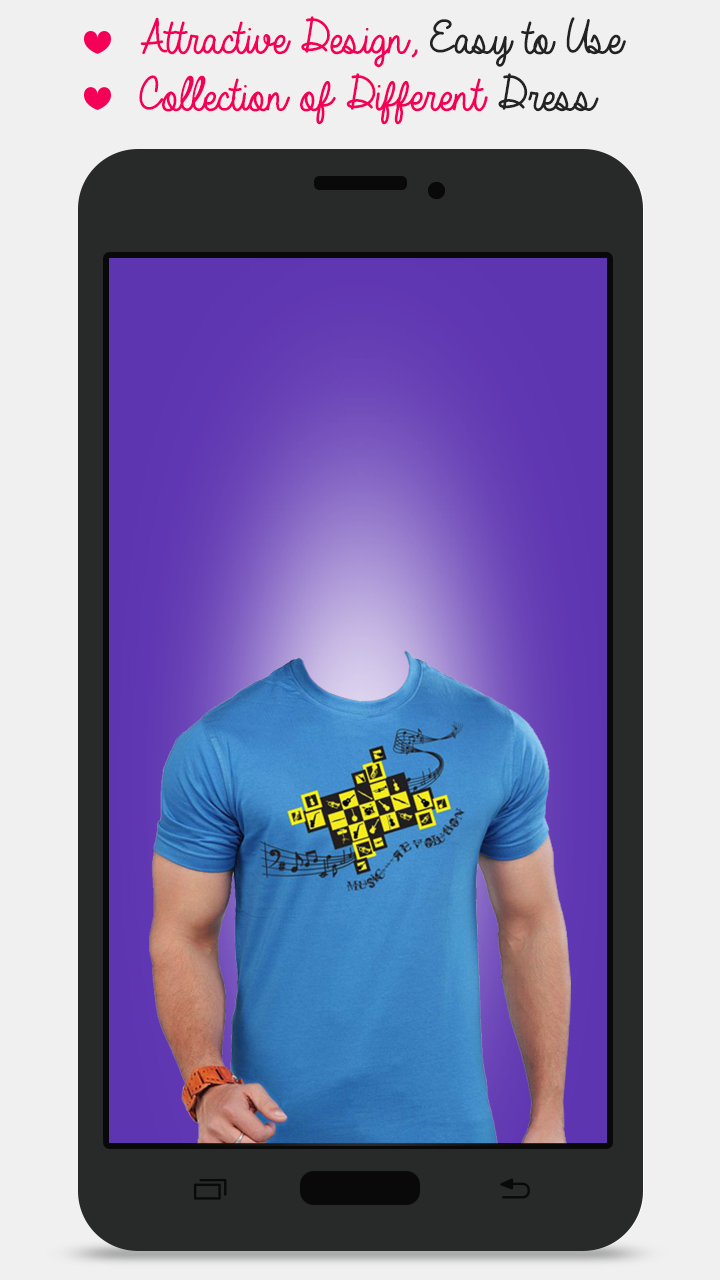 Man T-Shirt Photo Maker - App on Amazon Appstore
