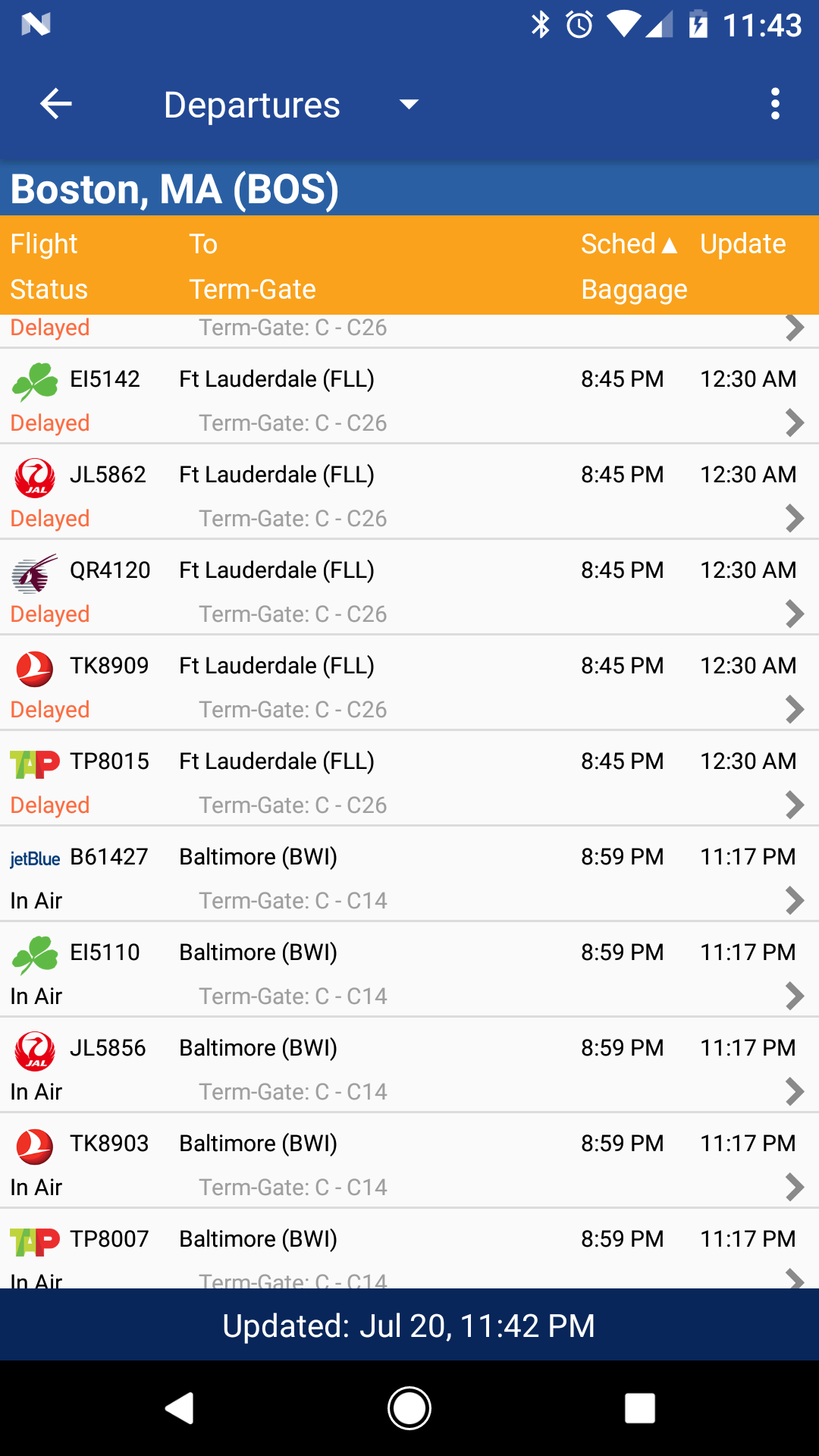 FlightView Elite - App on Amazon Appstore