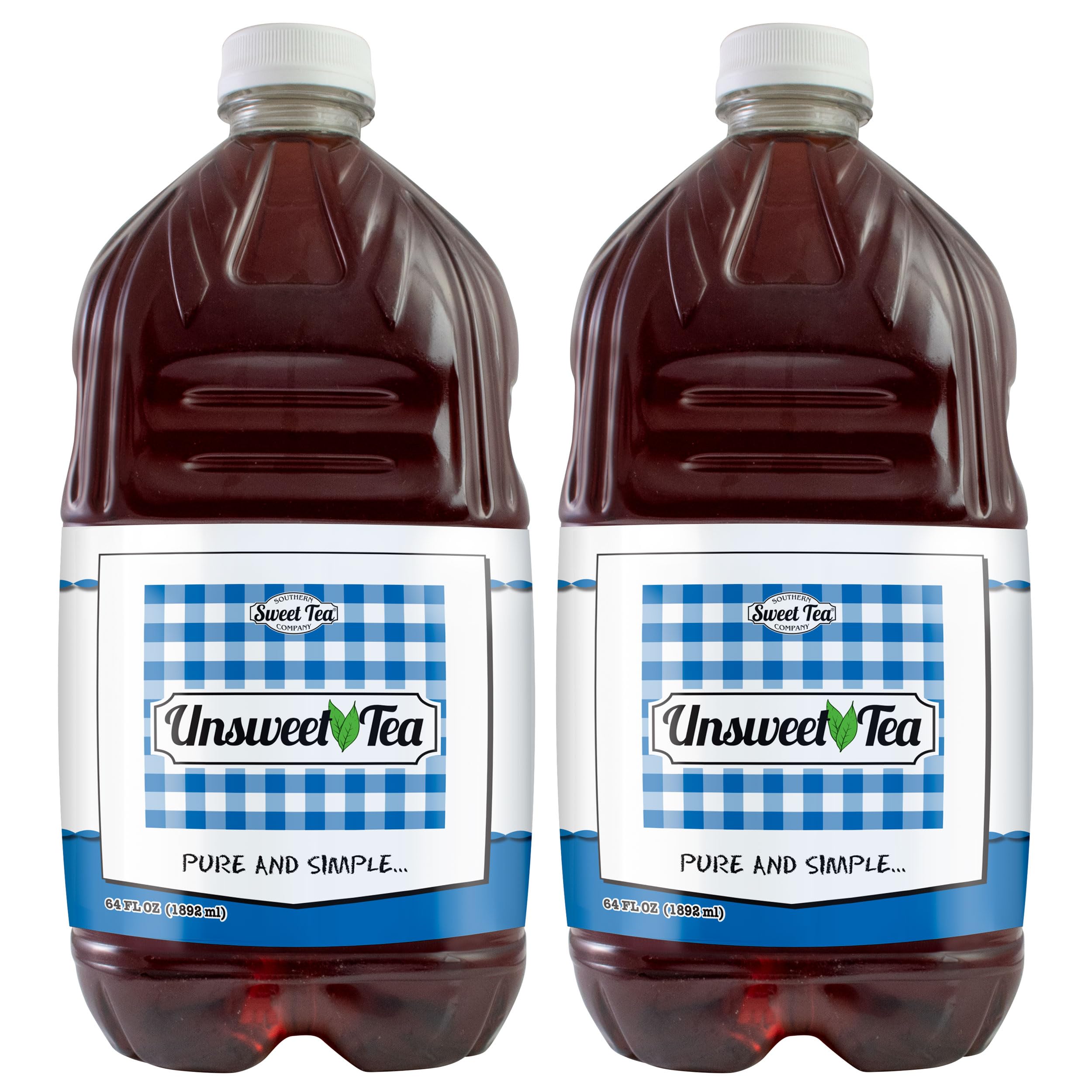 Amazon.com : Unsweetened Black Iced Tea, Zero Sugar, Caffeinated, Pure ...