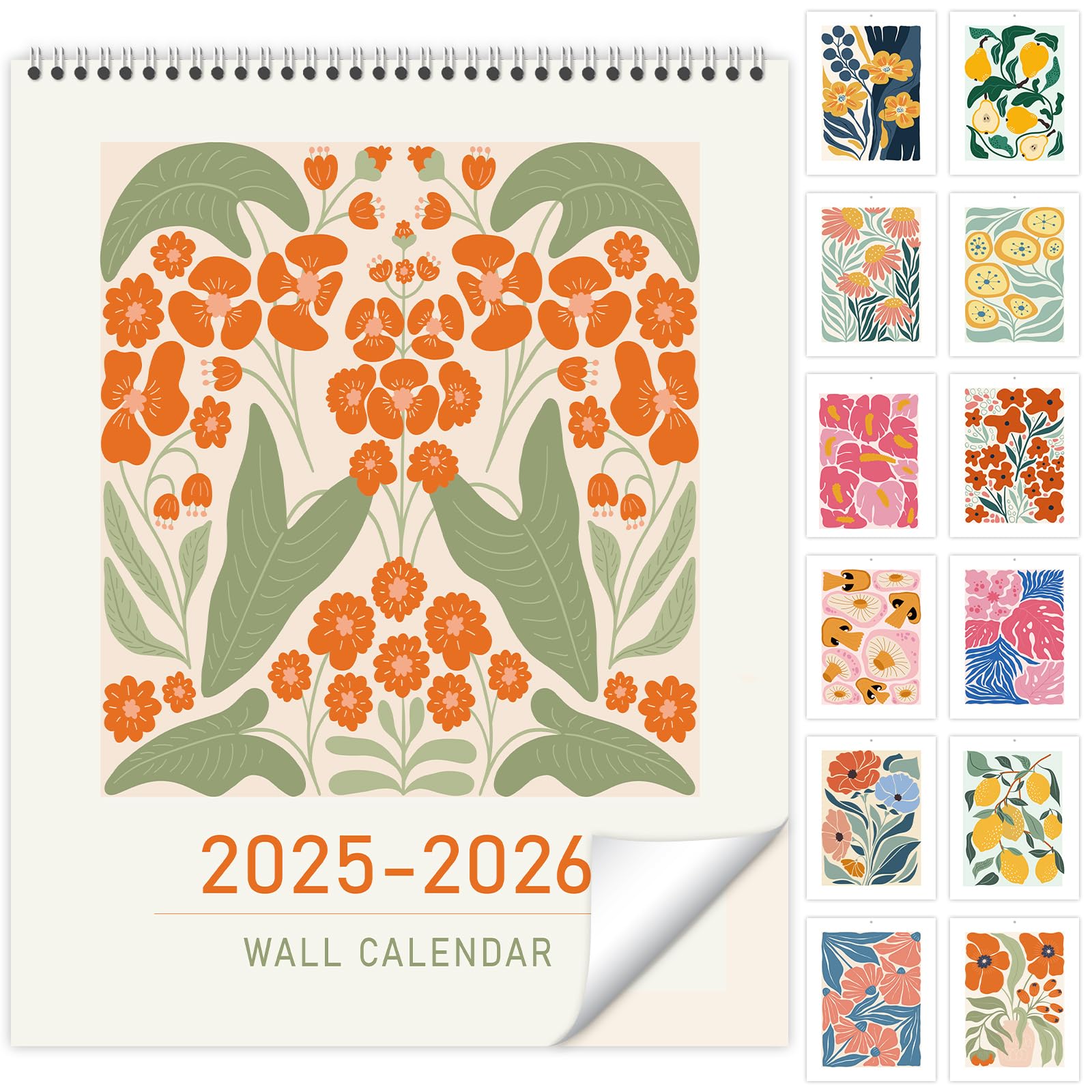 Snapklik.com : Guasslee Wall Calendar 2025-2026, Vertical Calendar Wall ...