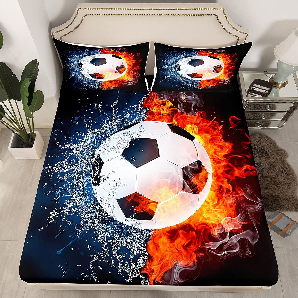 Soccer Bedding Full Size