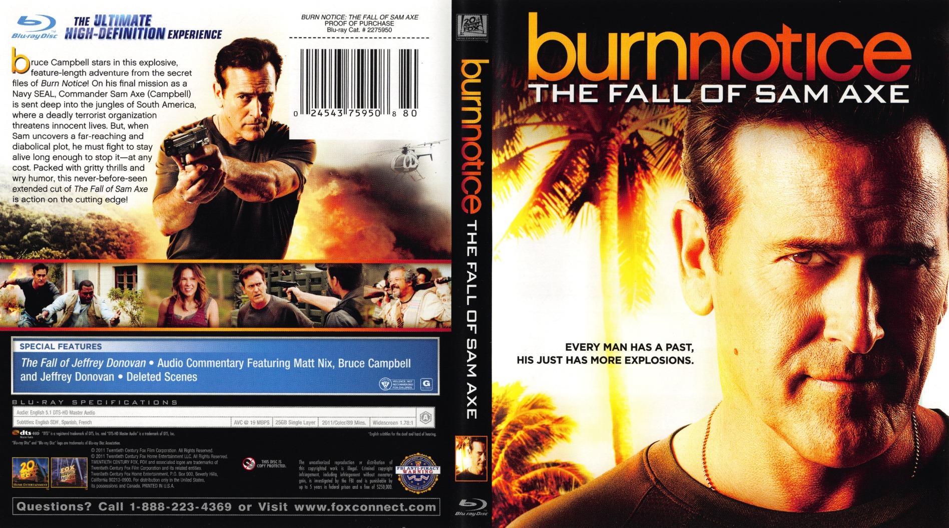 Burn Notice: The Fall Of Sam Axe / (Ws Ac3 Dol) [DVD] [Region 1] [NTSC ...