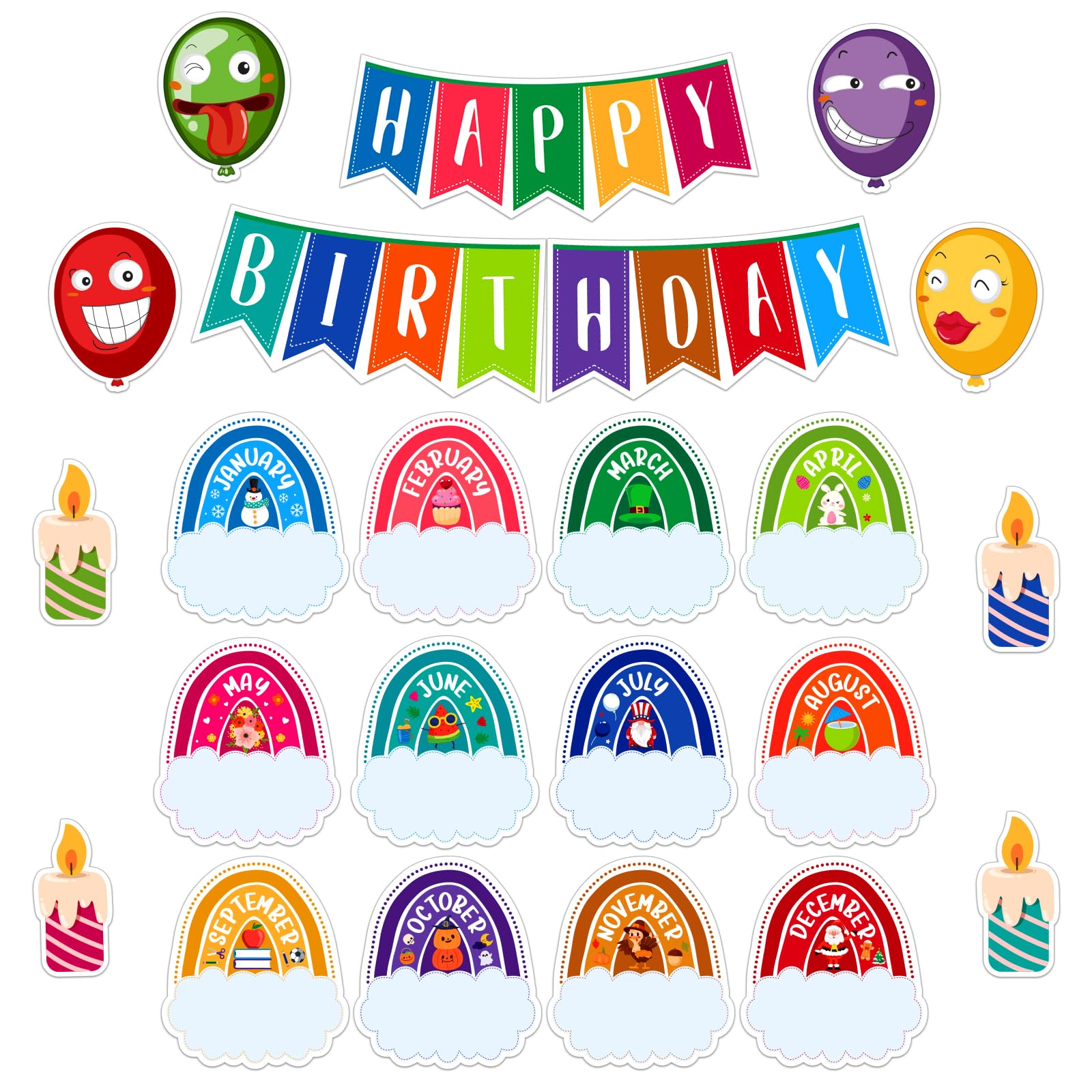Happy Birthday Lettering Printables