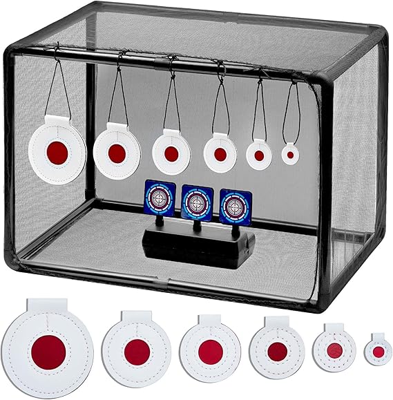 Amazon.com : Simgoing 28 Pcs Auto Reset Airsoft Target Set Include 1 ...