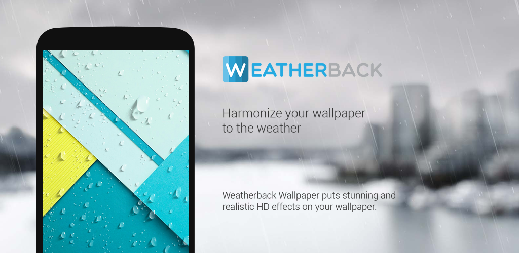 Android Weather Wallpapers Weather Flow! Live Wallpaper App On The
