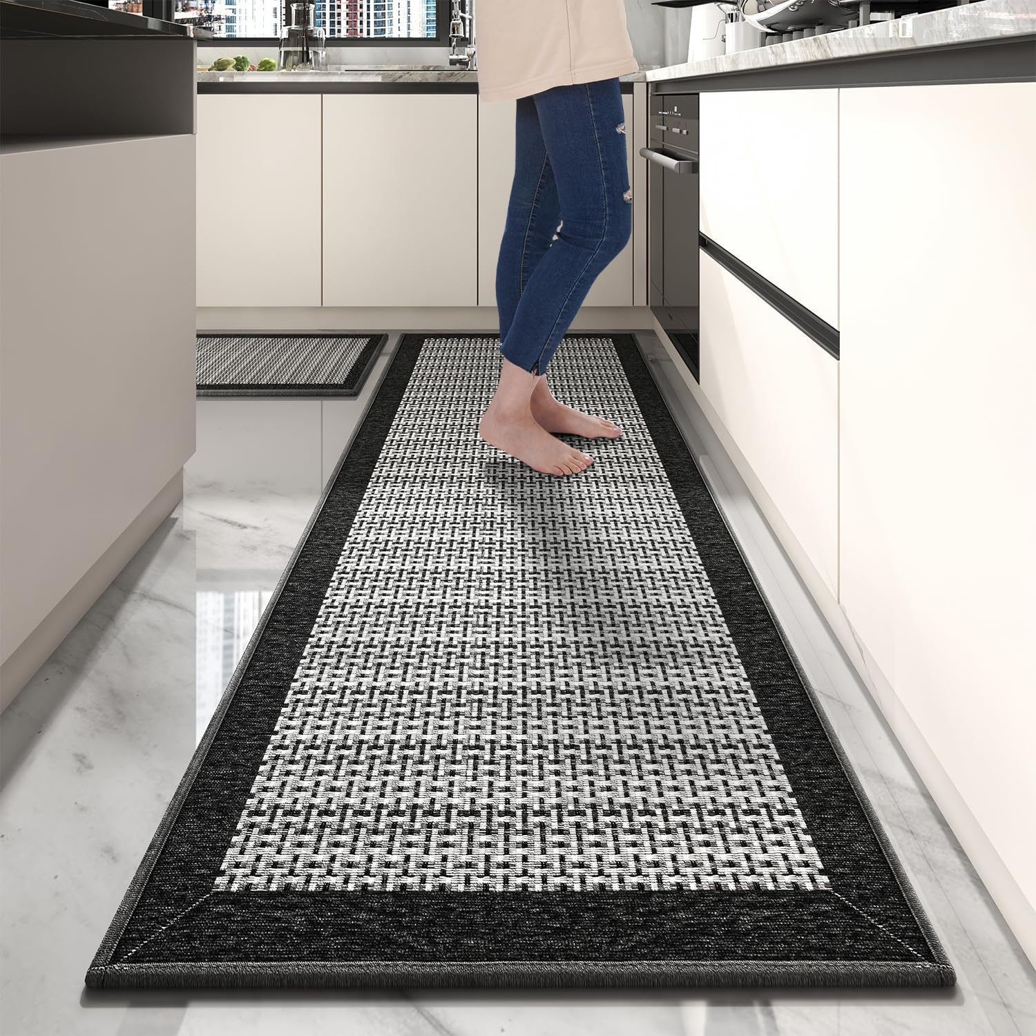 Amazon.com: PADOOR Kitchen Mats for Floor, Kitchen Rugs Non Slip ...