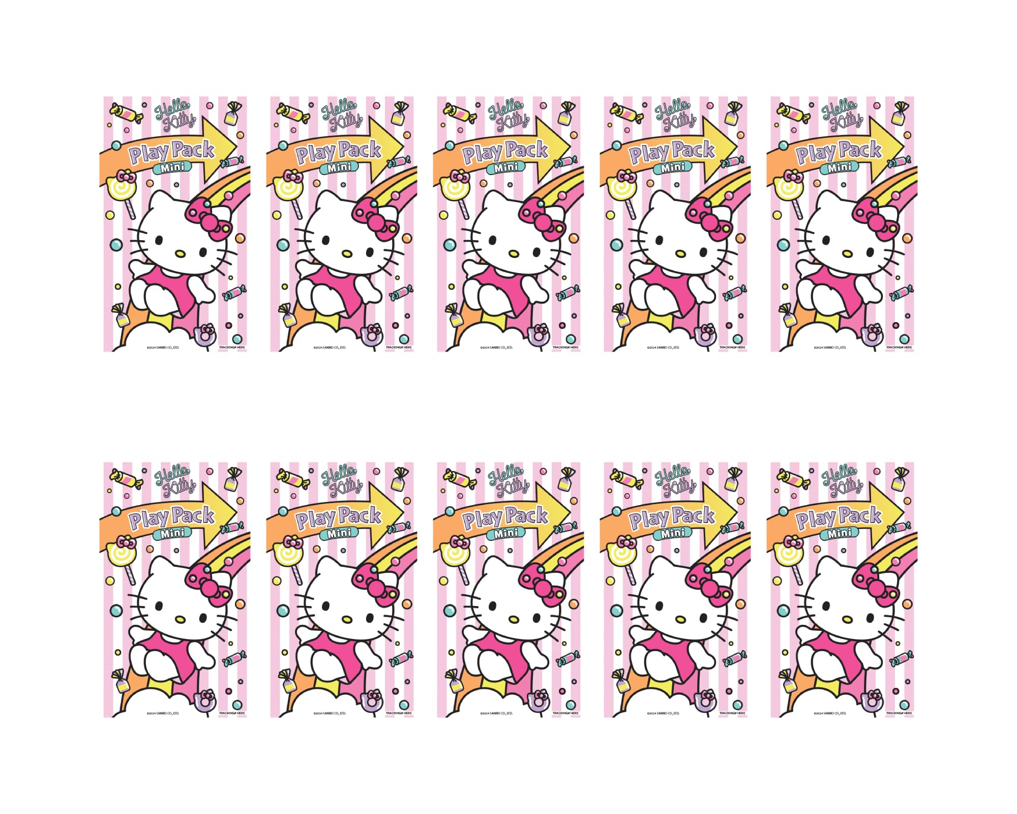 Snapklik.com : Bendon Hello Kitty Play Packs Hello Kitty Party Favors ...