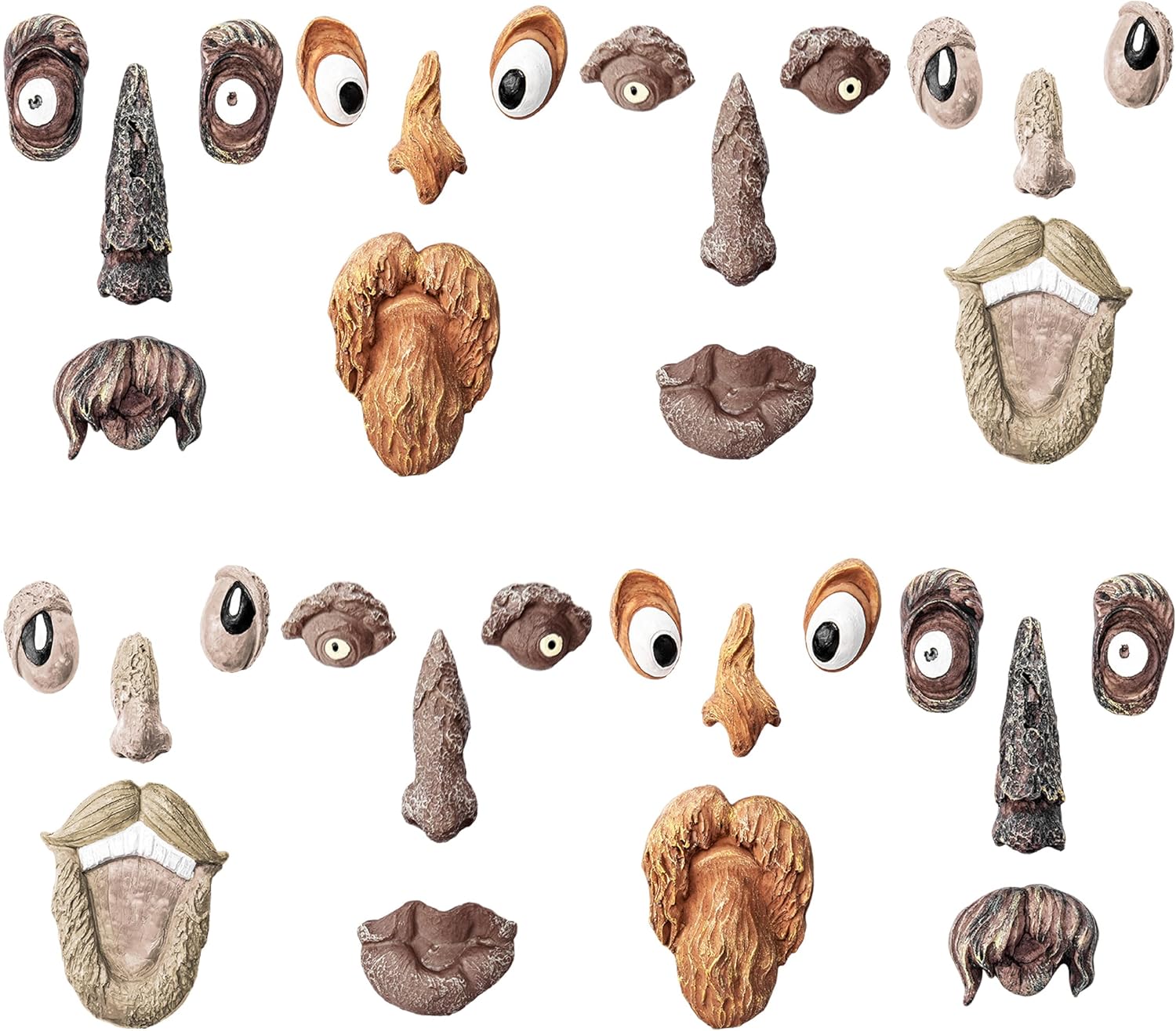 Amazon.com: Vercraft 8 Pack Tree Faces Decor Outdoor, Tree Face Outdoor ...