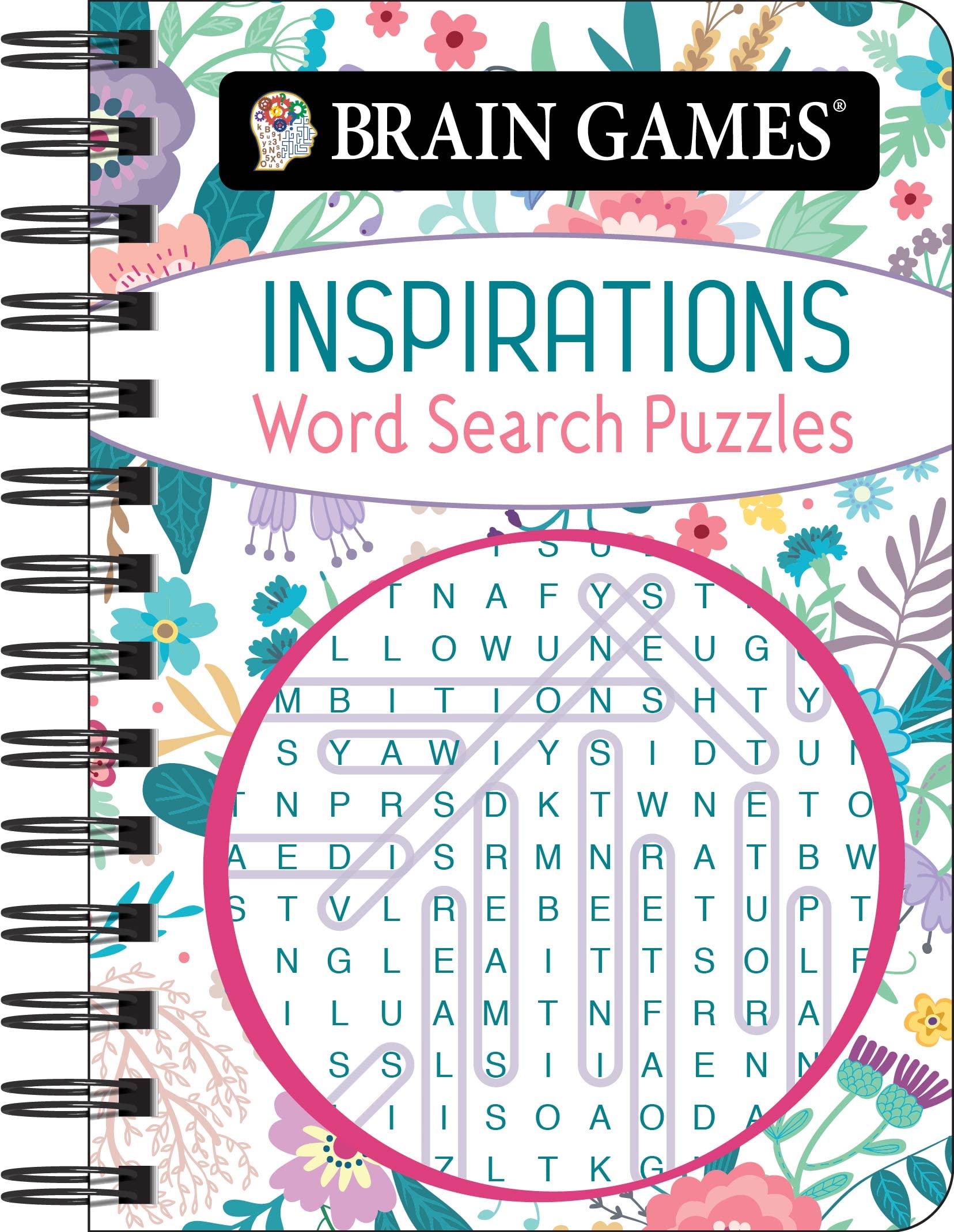 Amazon.com: Brain Games - To Go - Inspirations Word Search Puzzles ...
