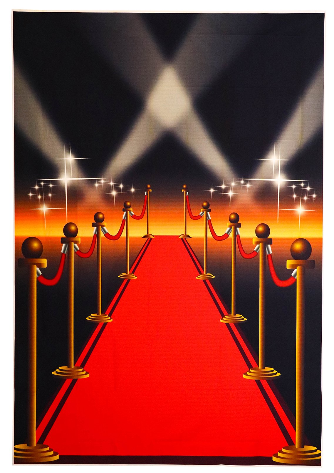 Buy Photo Backdrop - Red Carpet Photo-Booth Background Hollywood Movie ...