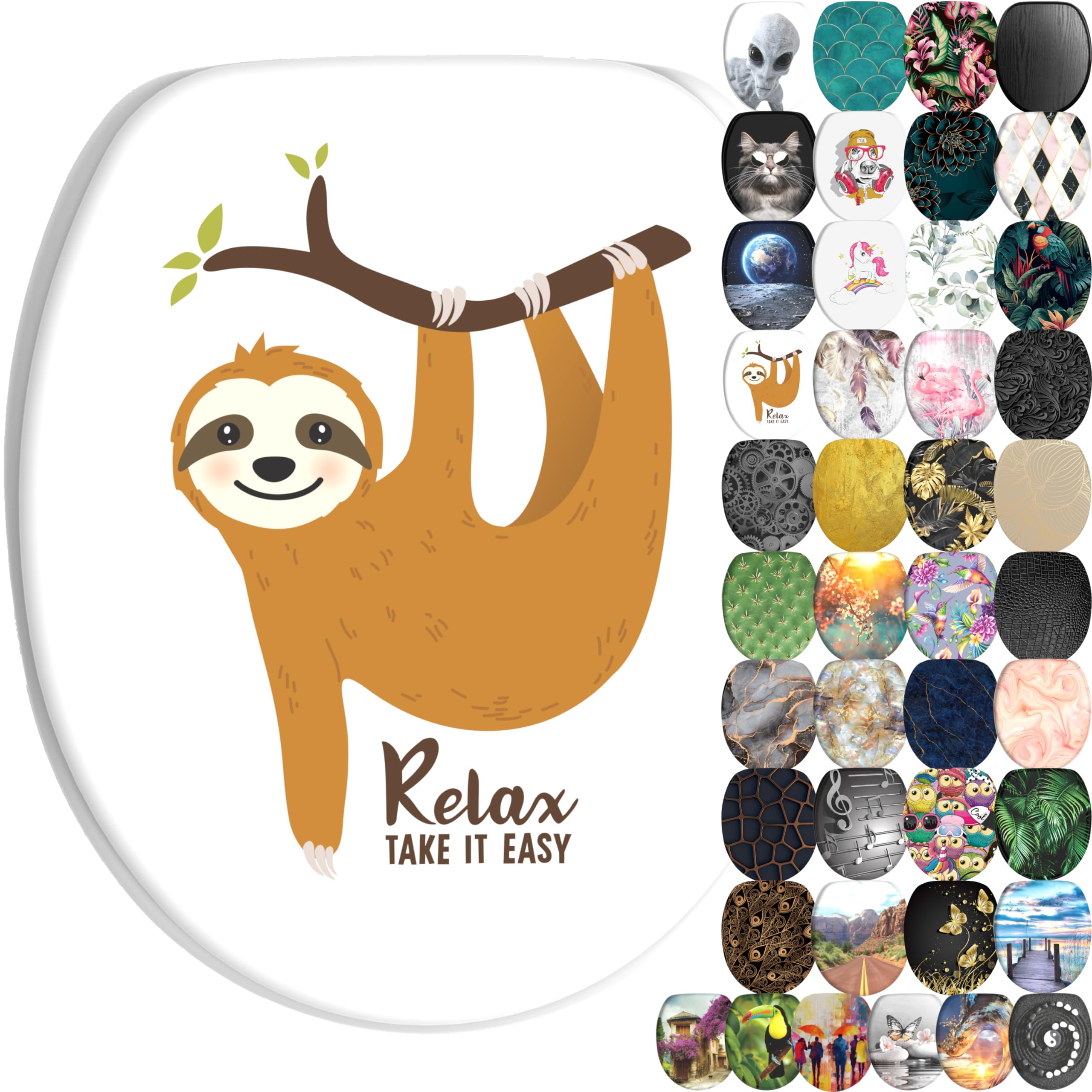 Sanilo Soft Close Toilet Seat, Wide Choice of New Toilet Seats, Stable ...