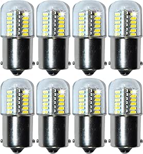 Amazon.com: HQRP 8-pack BA15S base LED Bulbs 1156 1141 1003 7506 1210 ...