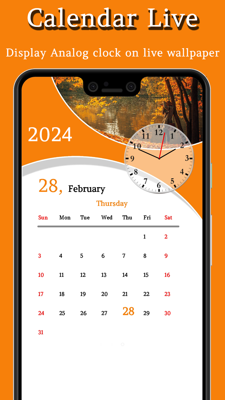 Calendar Live Wallpaper - App on Amazon Appstore