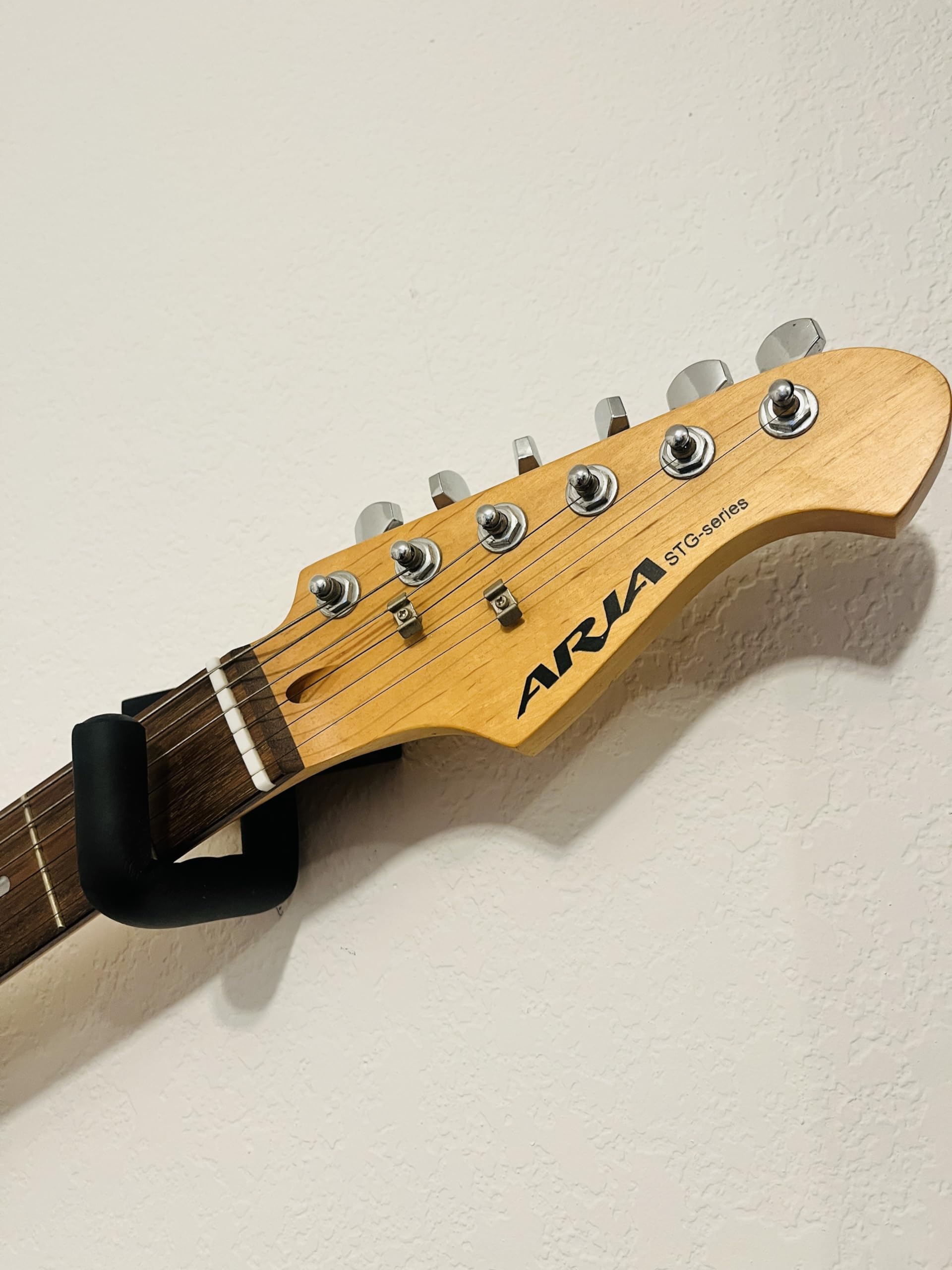 Snapklik.com : RawRock Electric Guitar Stand Wall Hanger Horizontal ...