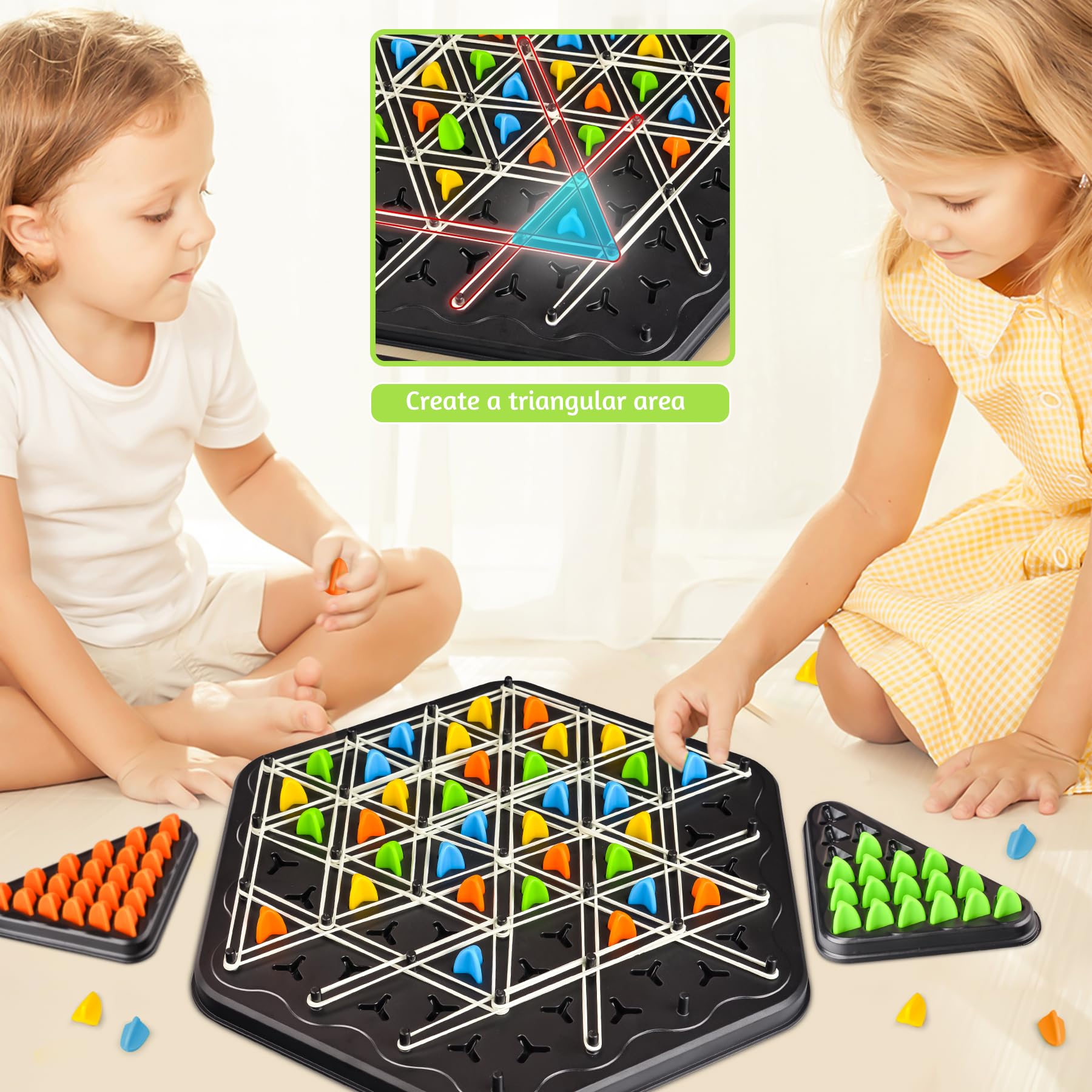 Snapklik.com : Chain Triangle Chess Game, Triggle Board Games, Triggle ...