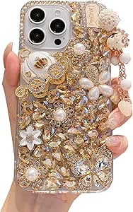 Amazon.com: iFiLOVE for Samsung Galaxy S24 Ultra Bling Diamond Case, 3D Luxury Sparkle Glitter ...