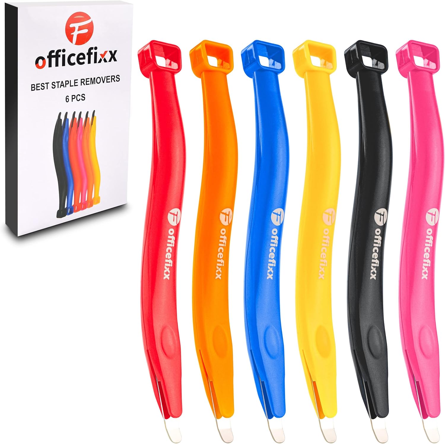 Amazon.com : officefixx Staple Remover Tool 6Pcs, Staple Remover Stick ...
