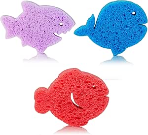 Amazon.com: SPONGIFY Kids SEA Animals Bundle - 1 of Each : Beauty ...