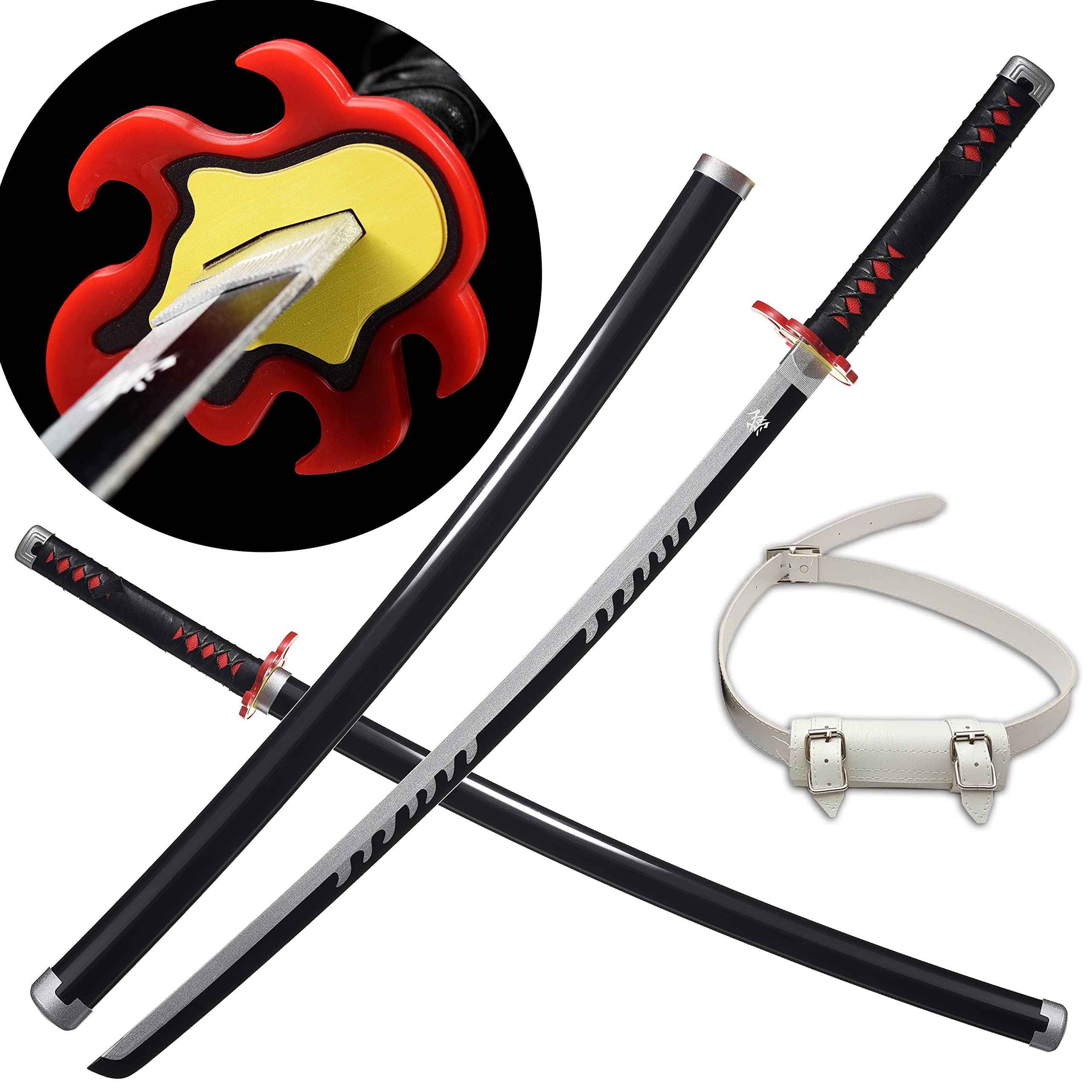 Bamboo Blade Demon Slayer Sword 41 Inch Katana For Cosplay | Desertcart ...