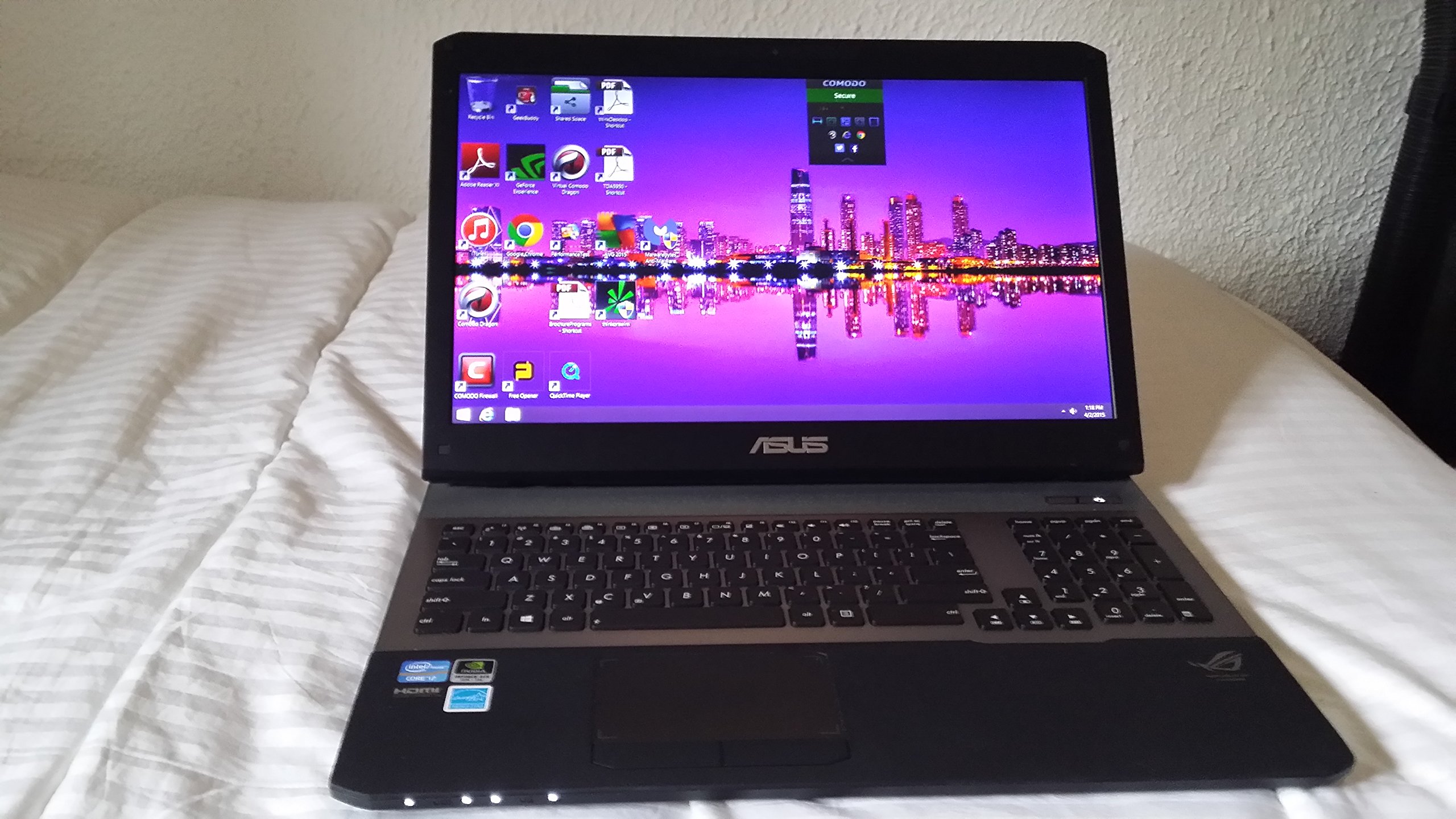 Buy ASUS Republic of Gamers G75 Series G75VW-BHI7N07 Gaming Laptop ...