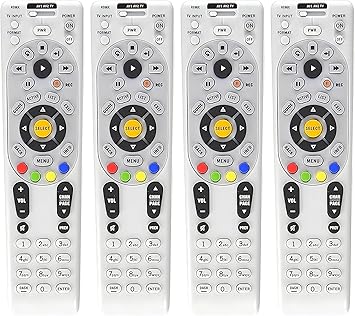 Amazon.com: 4 Pack Buck AT&T DirecTV RC66RX IR/RF Universal ...