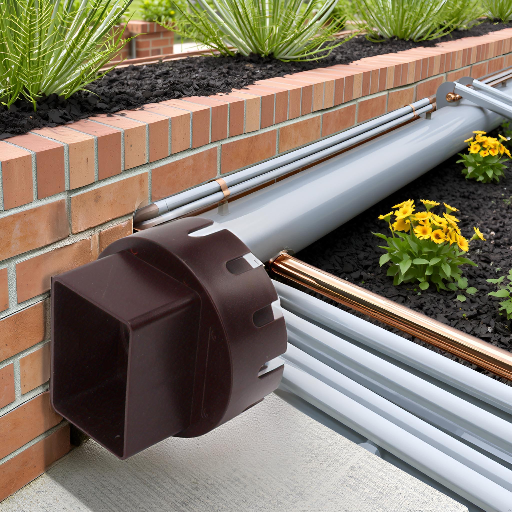 Gutter Downspout Drainage Kits