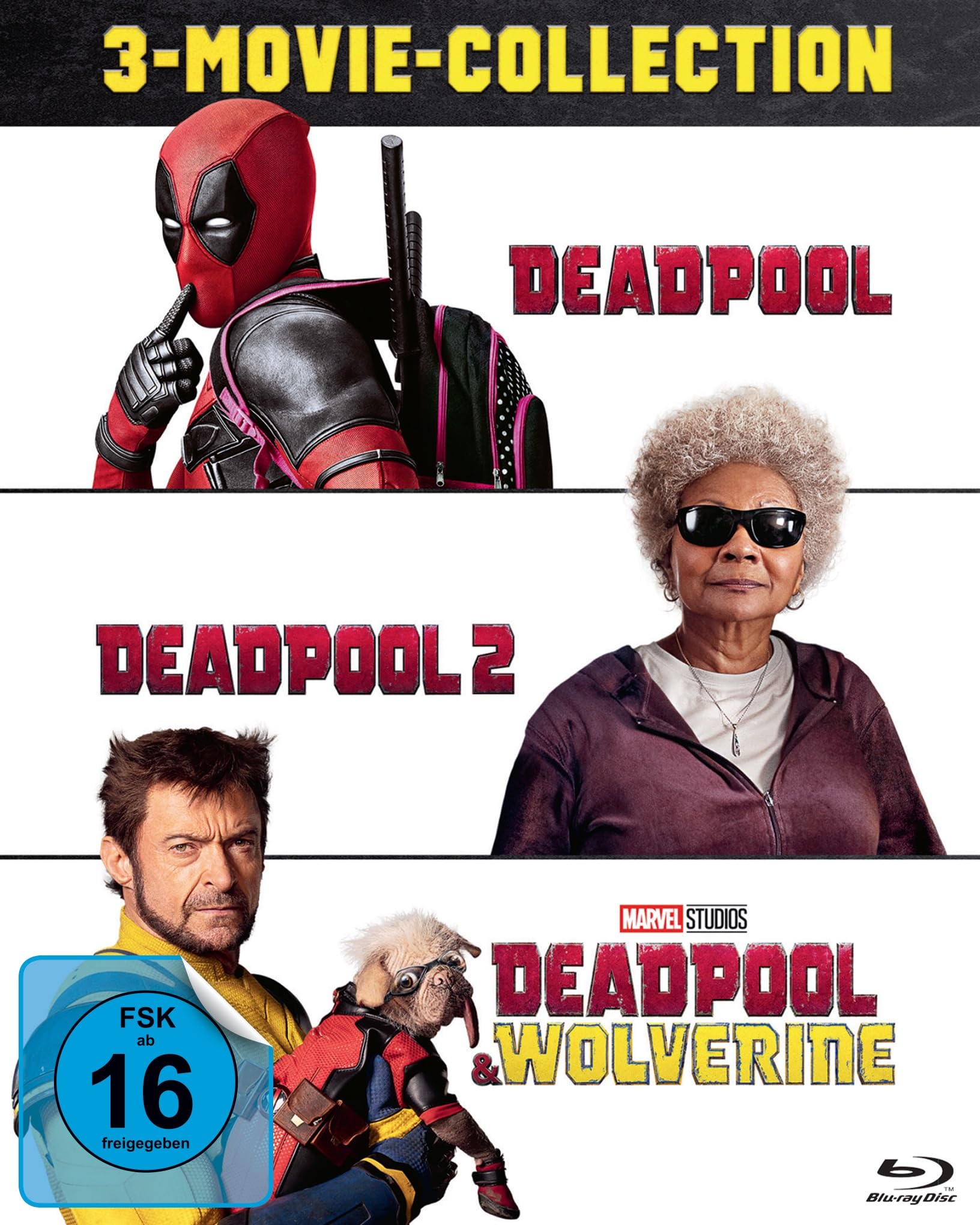 Deadpool 3-Movie-Collection [3 Blu-rays]: Amazon.de: Reynolds, Ryan ...