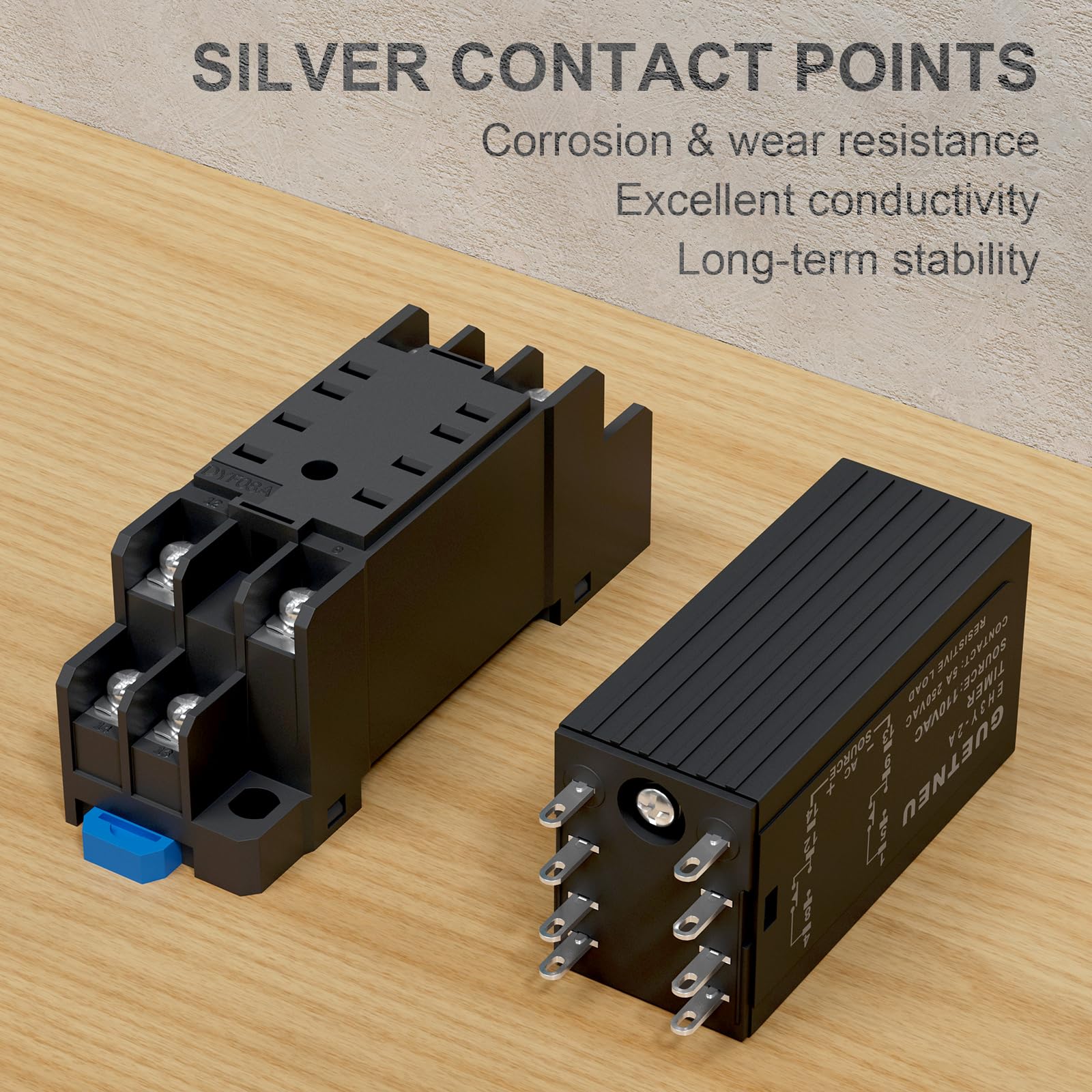 Snapklik.com : GUETNEU LCD Digital Display Time Relay, Time Control ...