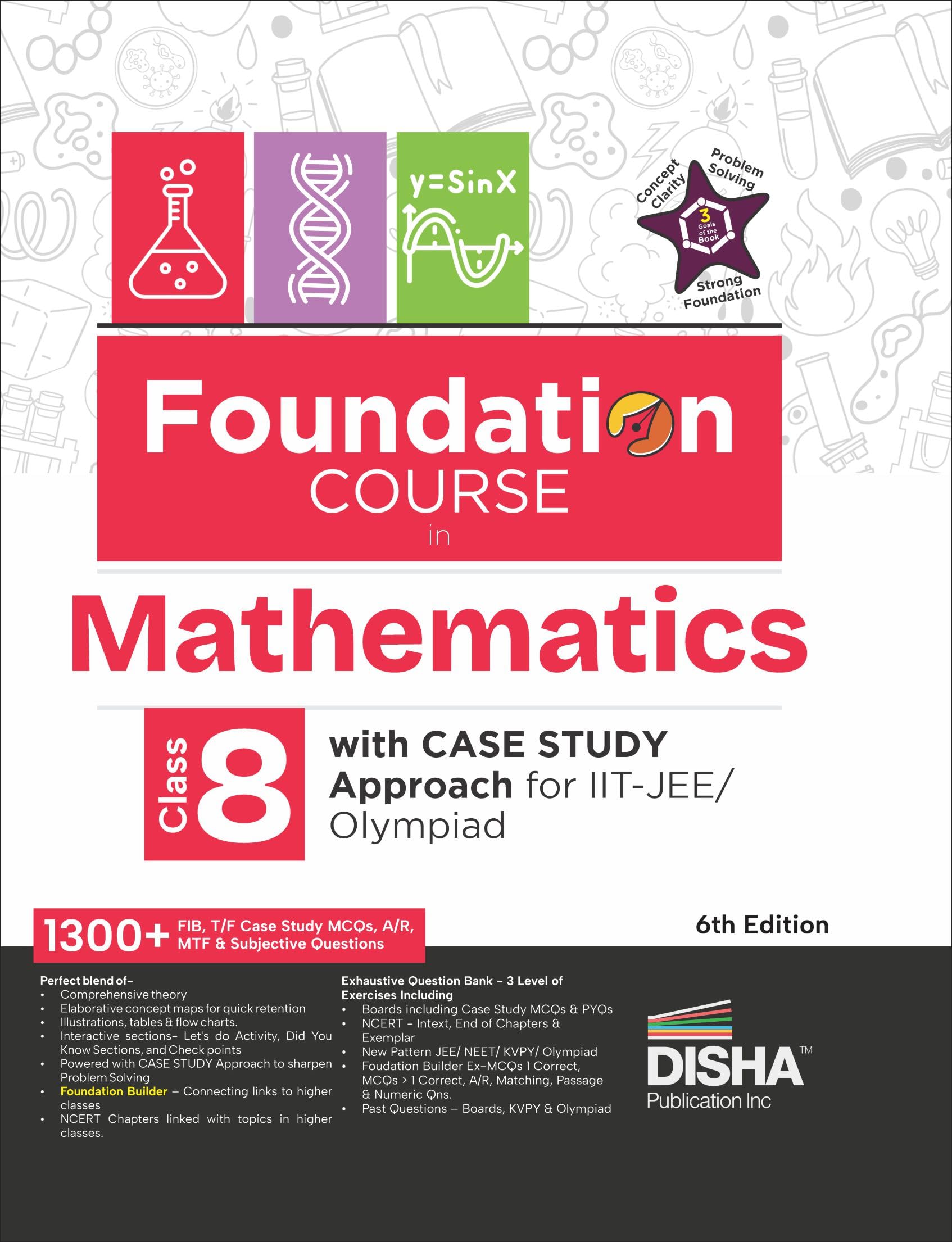 Buy Foundation Course in Mathematics Class 8 with Case Study Approach ...