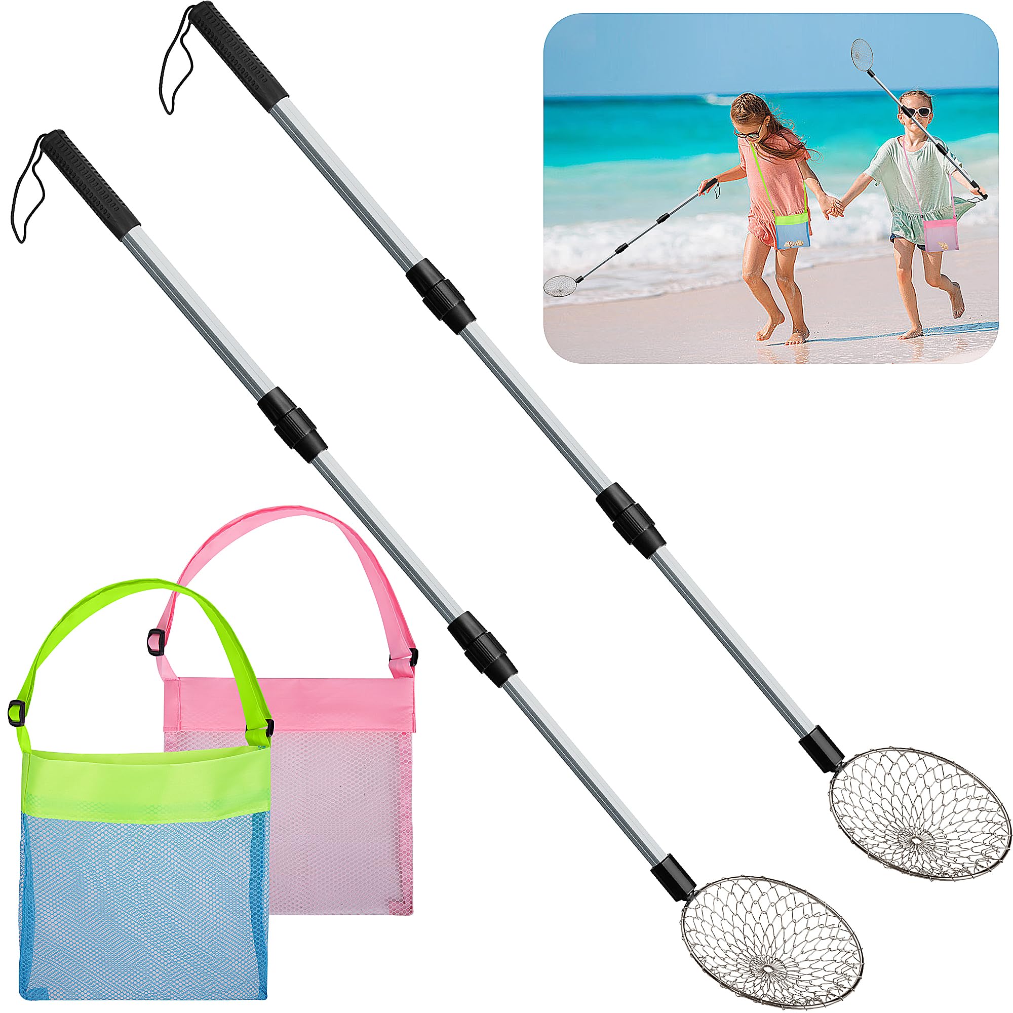 Snapklik.com : 4 Pcs/Set Beach Sand Sifter