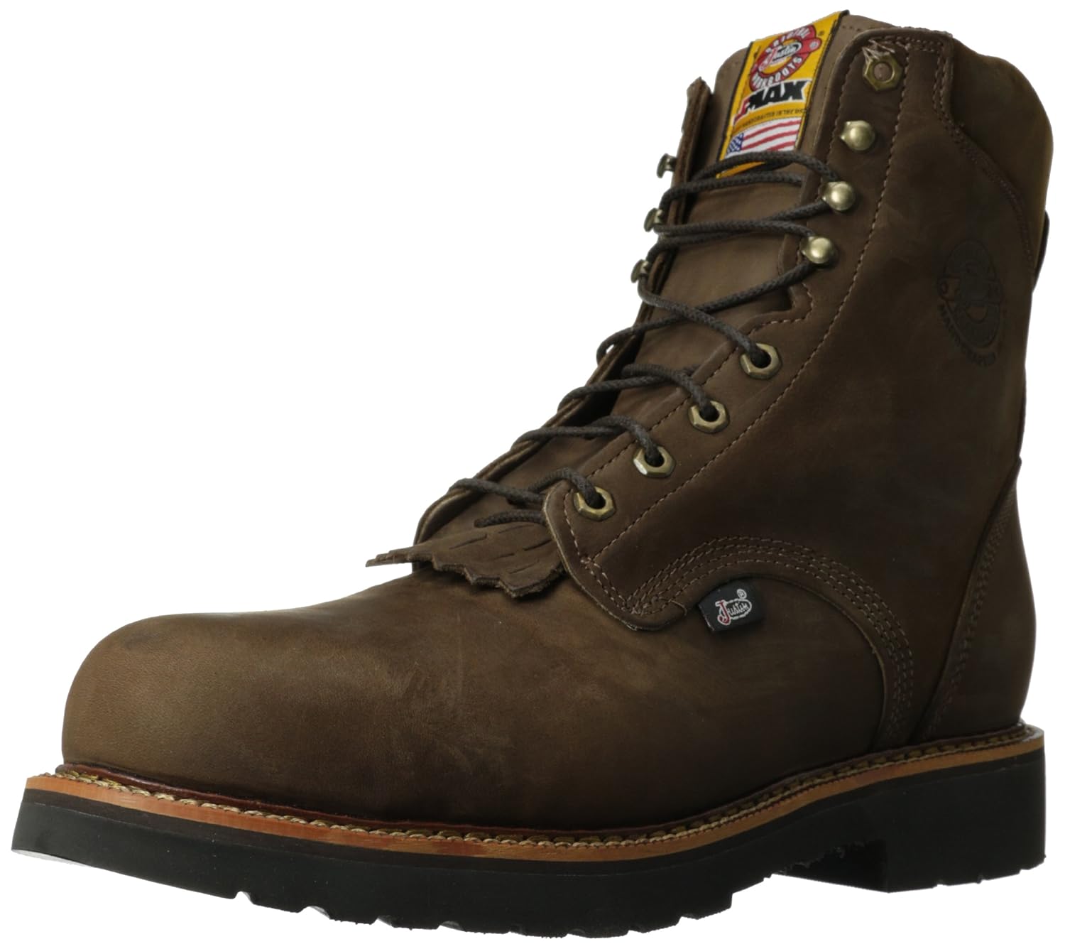 Justin Work Boots Men's Jmax Steel TE Steel Toed Work Shoe,Rugged ...
