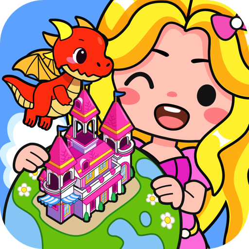 Princess Castle World - Royal Kids Kingdom Town & City Life Dollhouse ...