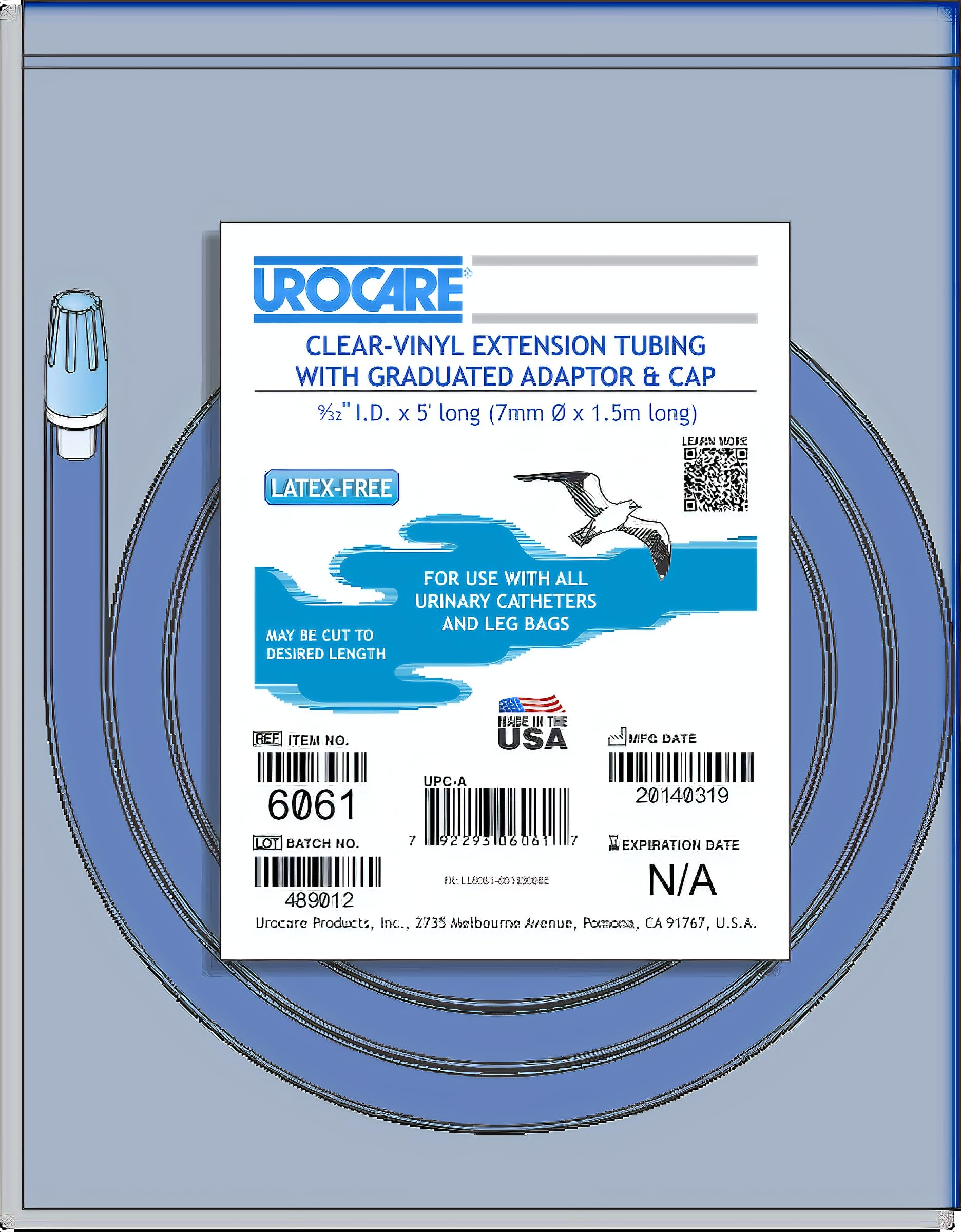 Amazon.com: Urocare Products Inc. UC6061EA - Clear-Vinyl Extension ...