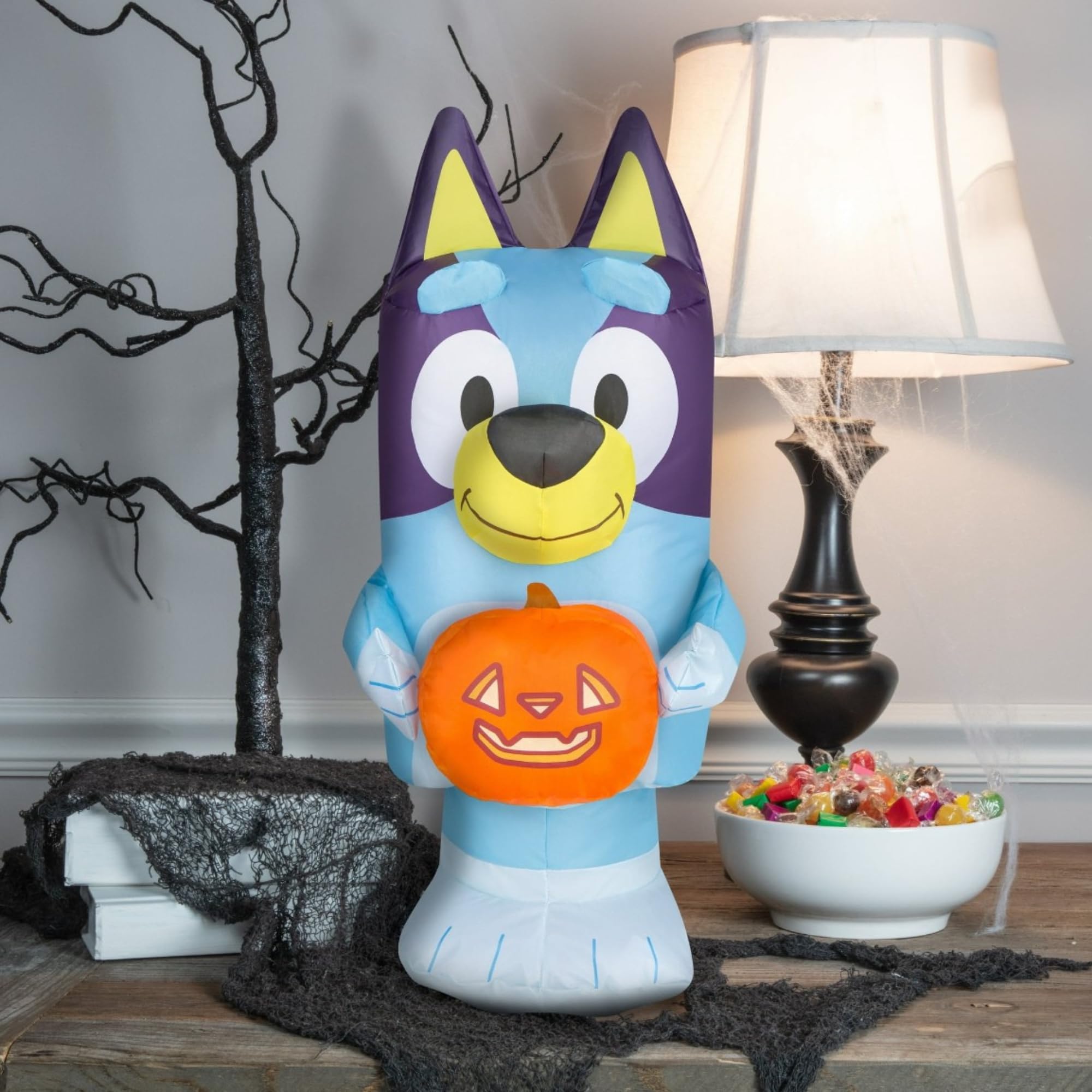 Snapklik.com : Halloween Inflatable Bluey Character Decoration, 2ft ...