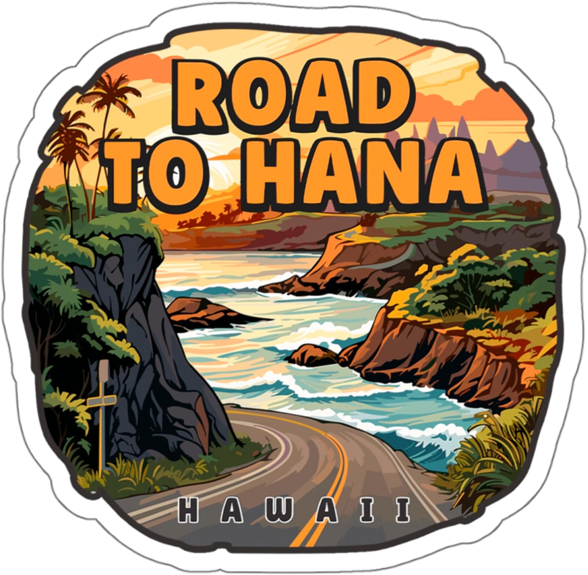 Amazon.com: San Juan Puerto Rico Sticker Weatherproof Vintage Decal ...