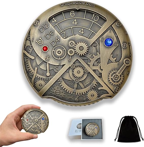 Amazon.com: UD Unique Roulette Dice Mechanical Dice Spinner DND ...