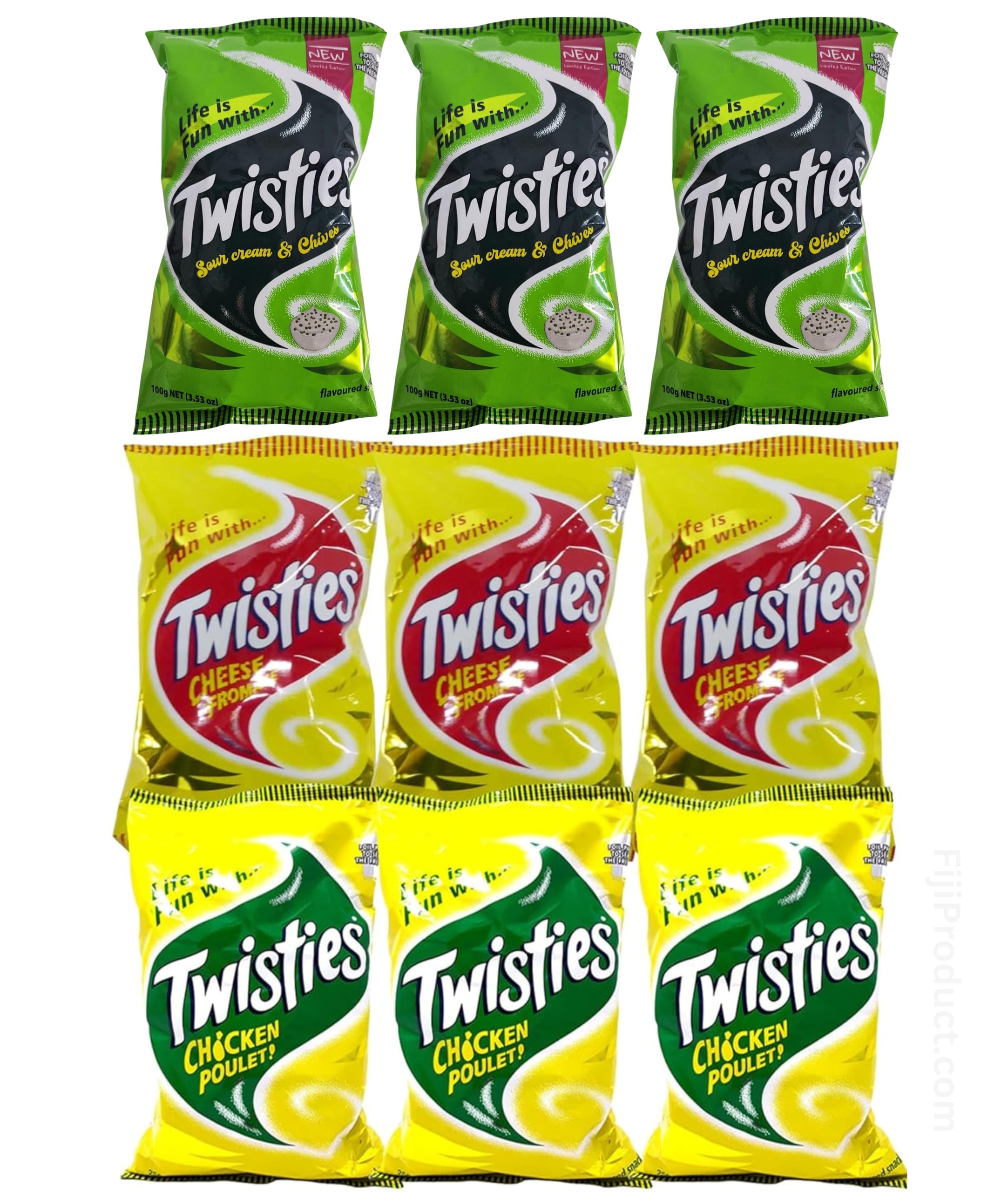 Sampler Snack Twisties Sour Cream Cheese Twisties Chicken Twisties Pack ...
