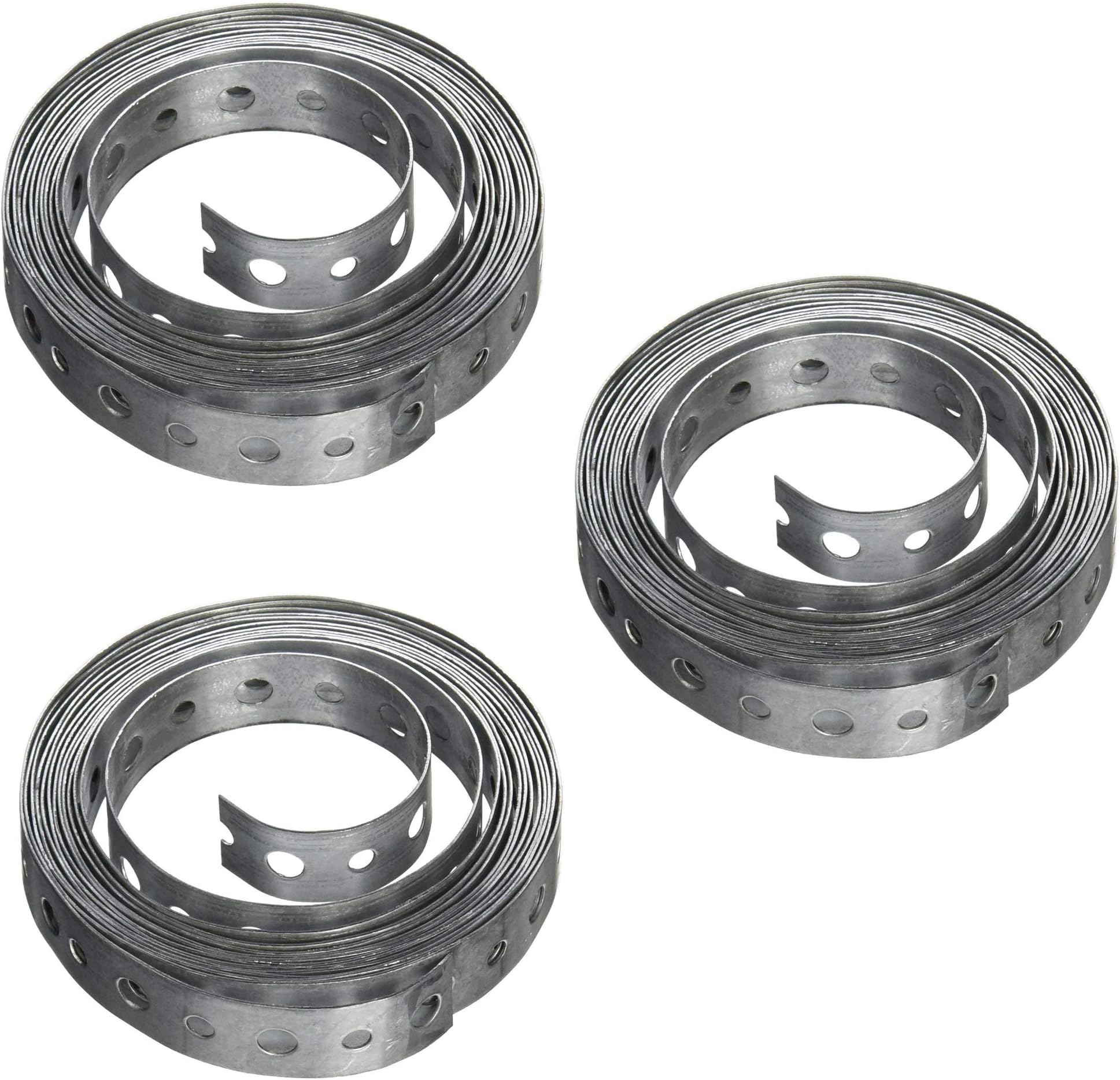 Amazon.com: 32ft Galvanized Perforated Strap Tie Strap Brace , Steel ...