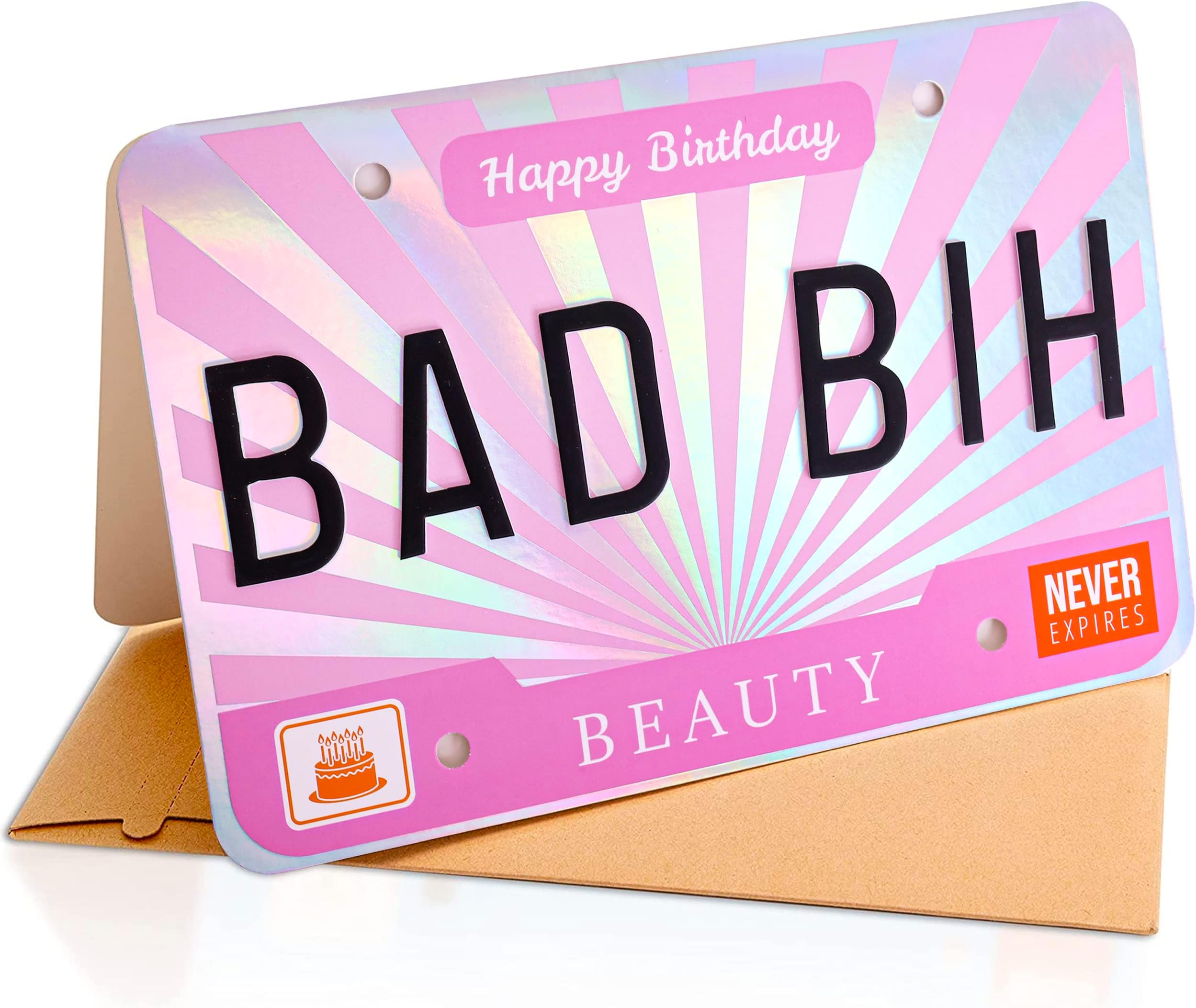 Amazon.com : LimaLima Funny Birthday Card For Women Sending You ...